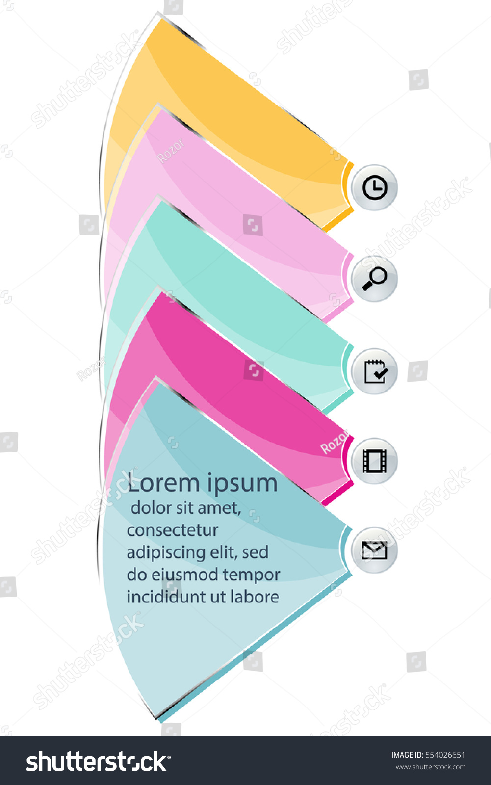 Infographics Template Data Visualization Diagram Presentation Stock ...