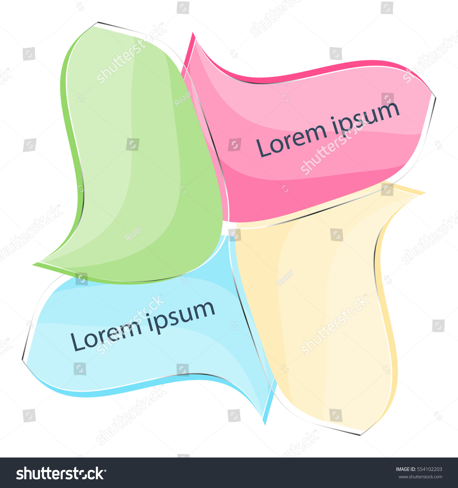 Infographics Template Data Visualization Diagram Presentation Stock ...