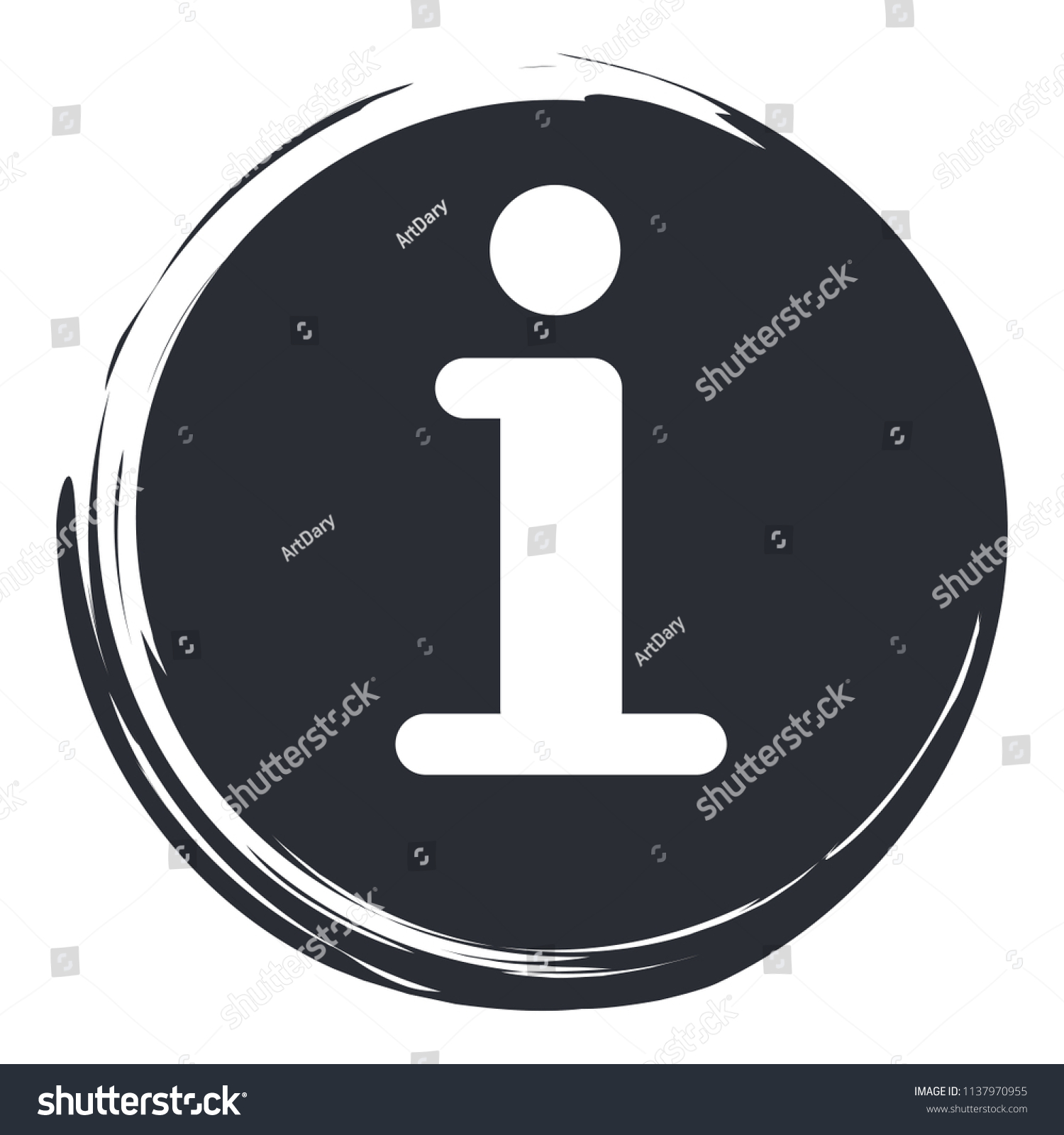Information Centre Icon Stock Vector (Royalty Free) 1137970955 ...