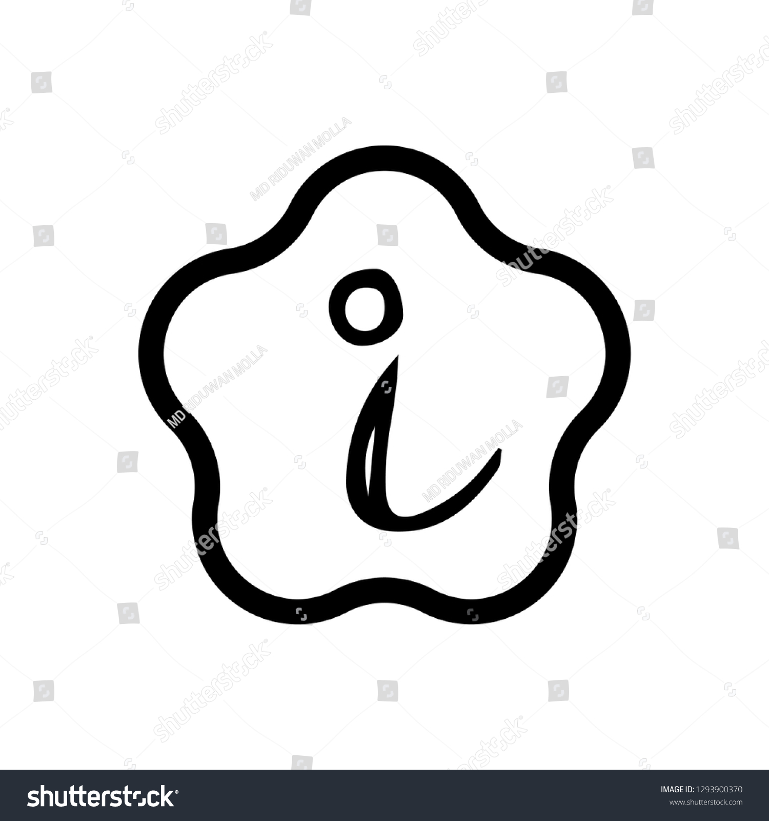 Information Sign Icon Vector Black Stock Vector (Royalty Free ...