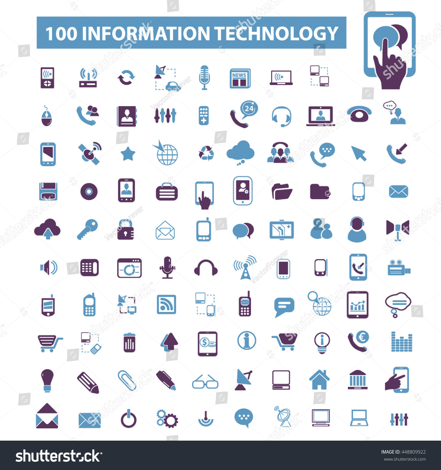 Information Technology Icons: เวกเตอร์สต็อก (ปลอดค่าลิขสิทธิ์ ...