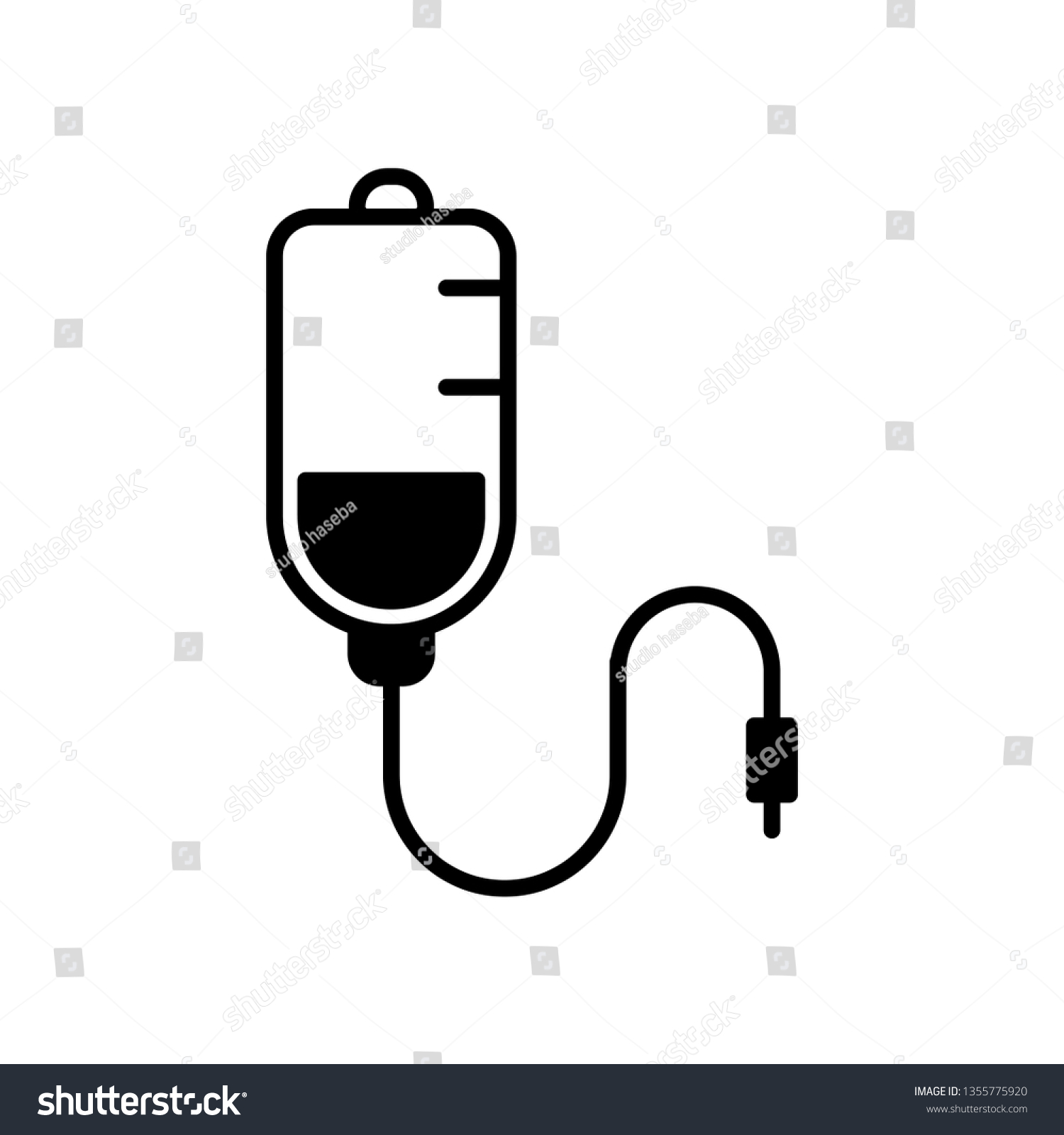 Infuse Icon Vector Illustration Logo Template Stock Vector (Royalty ...