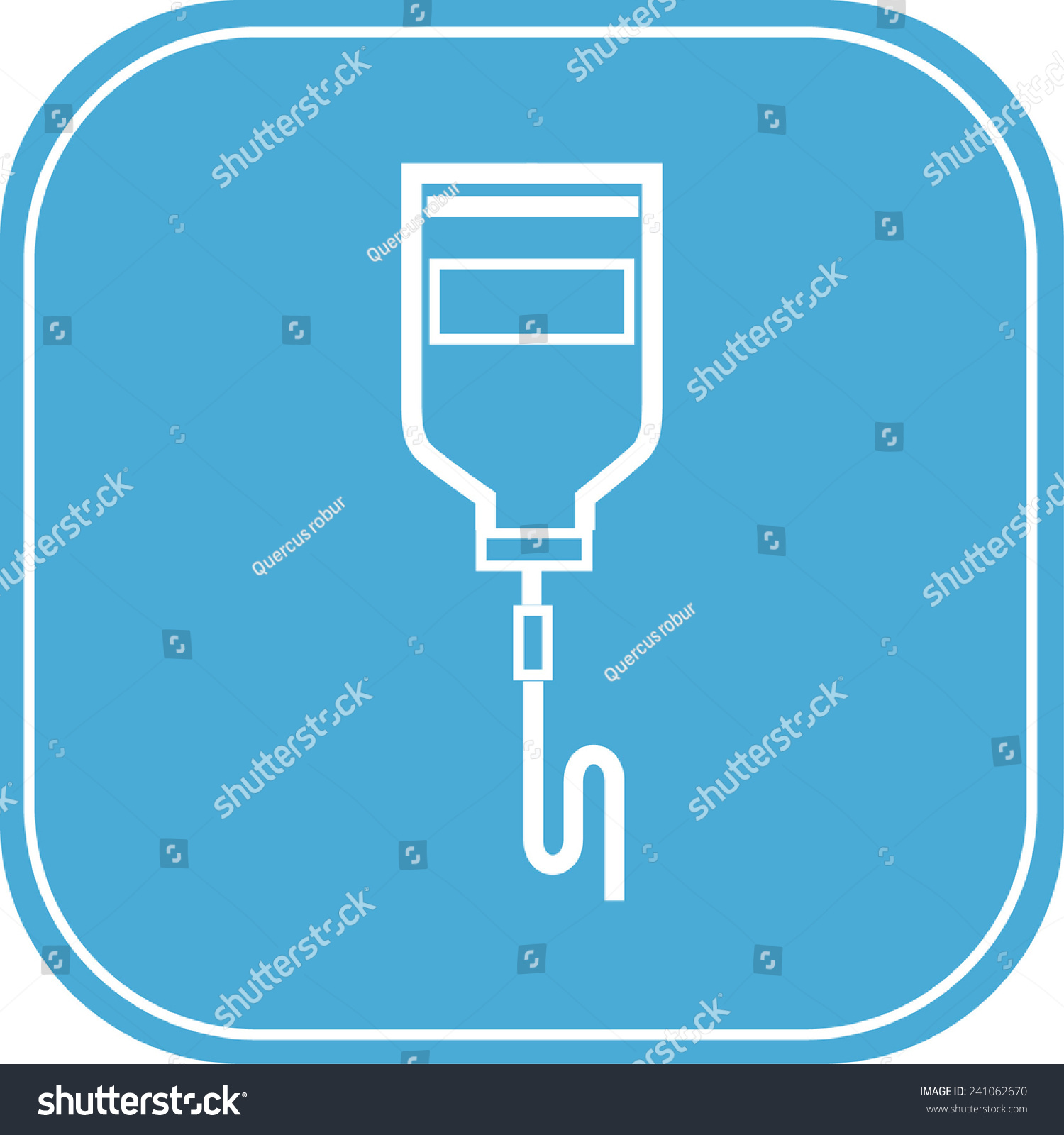 Infusion Icon Vector Illustration Stock Vector (Royalty Free) 241062670 ...