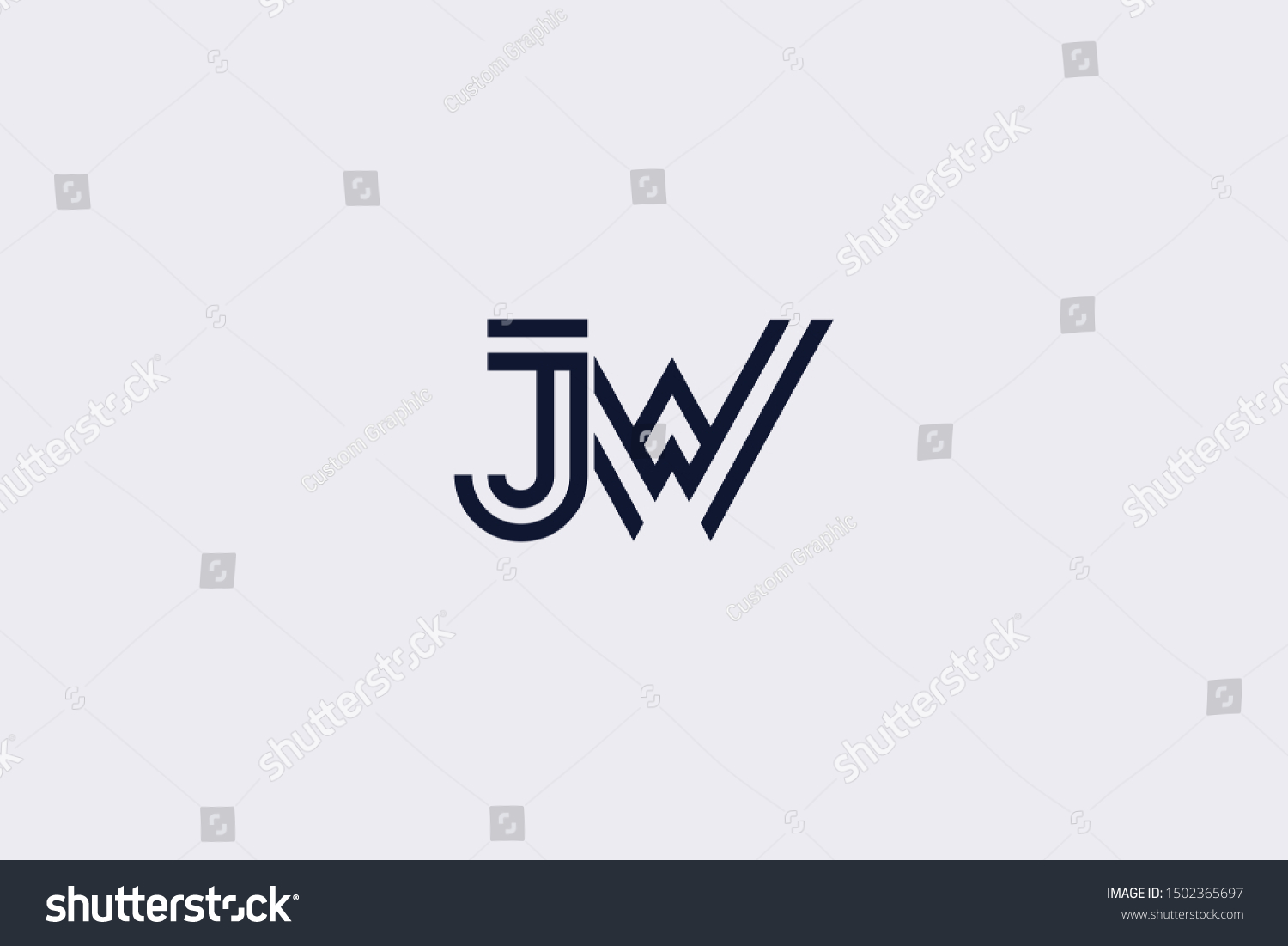 1,367 Jw initials Images, Stock Photos & Vectors | Shutterstock