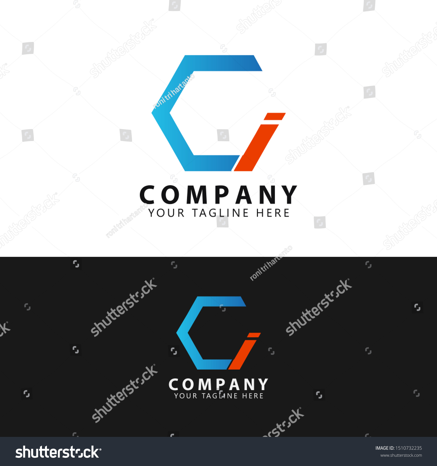 Initial Ci Logo Monogram Design Inspiration Stock Vector (Royalty Free ...