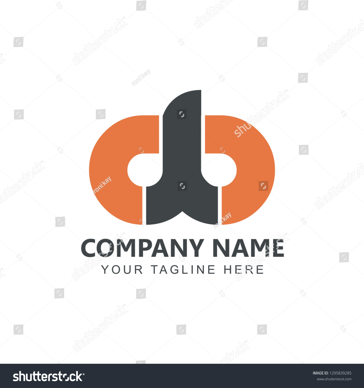 Initial Db Logo Design Inspiration Stock Vector (Royalty Free ...