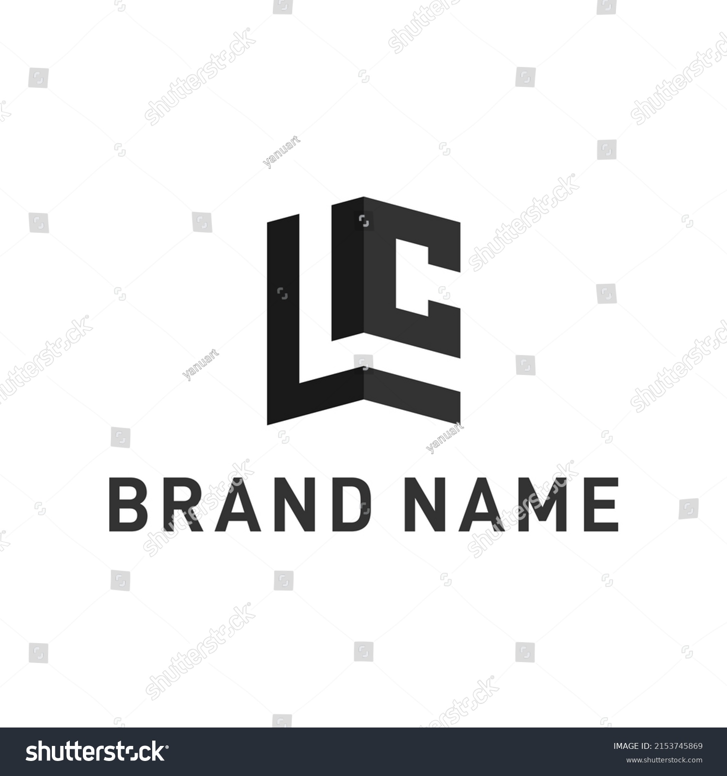 Initial Lc Monogram Logo Design Inspiration Stock Vector (Royalty Free ...