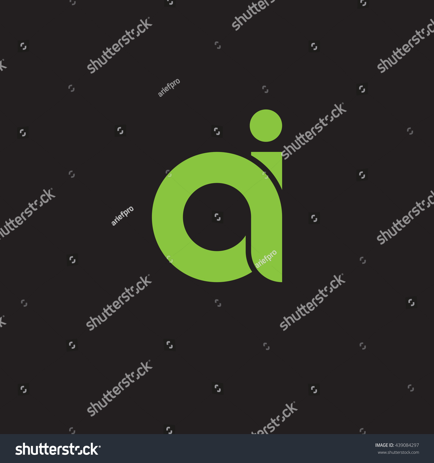 Initial Letter Ai Linked Round Lowercase Stock Vector (Royalty Free ... Initial Letter Ai Linked Round Lowercase Stock Vector (Royalty Free ...