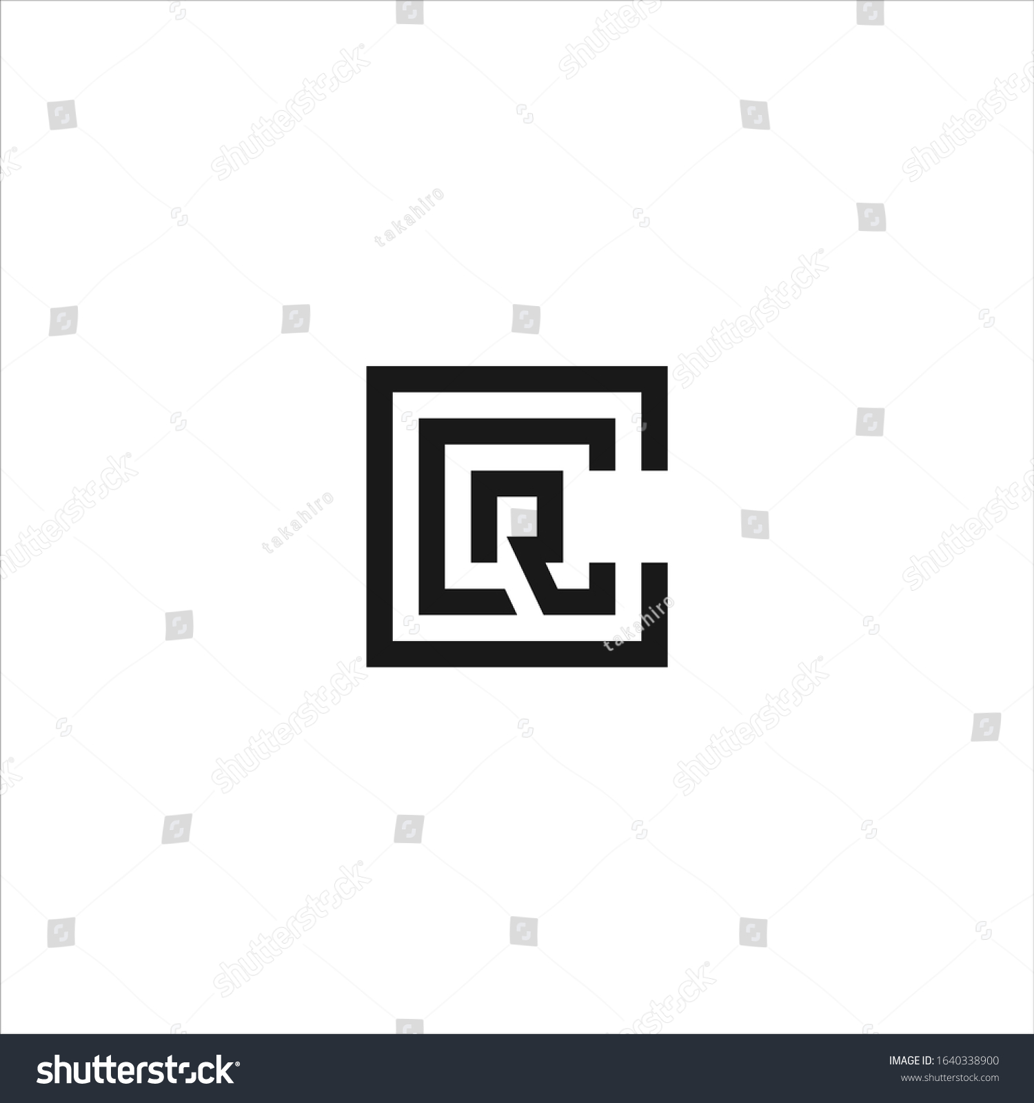 Initial Letter Ccr Rcc Crc Logo Stock Vector (Royalty Free) 1640338900 ...