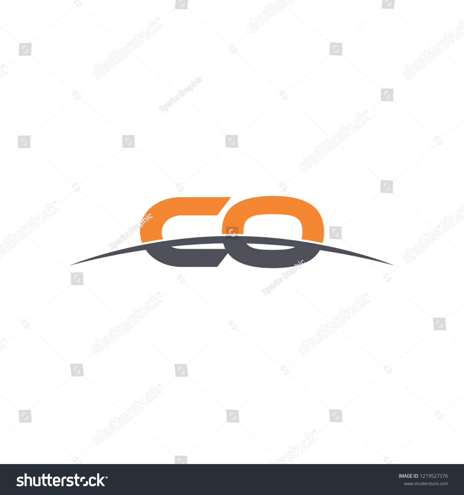 Initial Letter Co Overlapping Movement Swoosh Stock Vector (Royalty ... Initial Letter Co Overlapping Movement Swoosh Stock Vector (Royalty ...