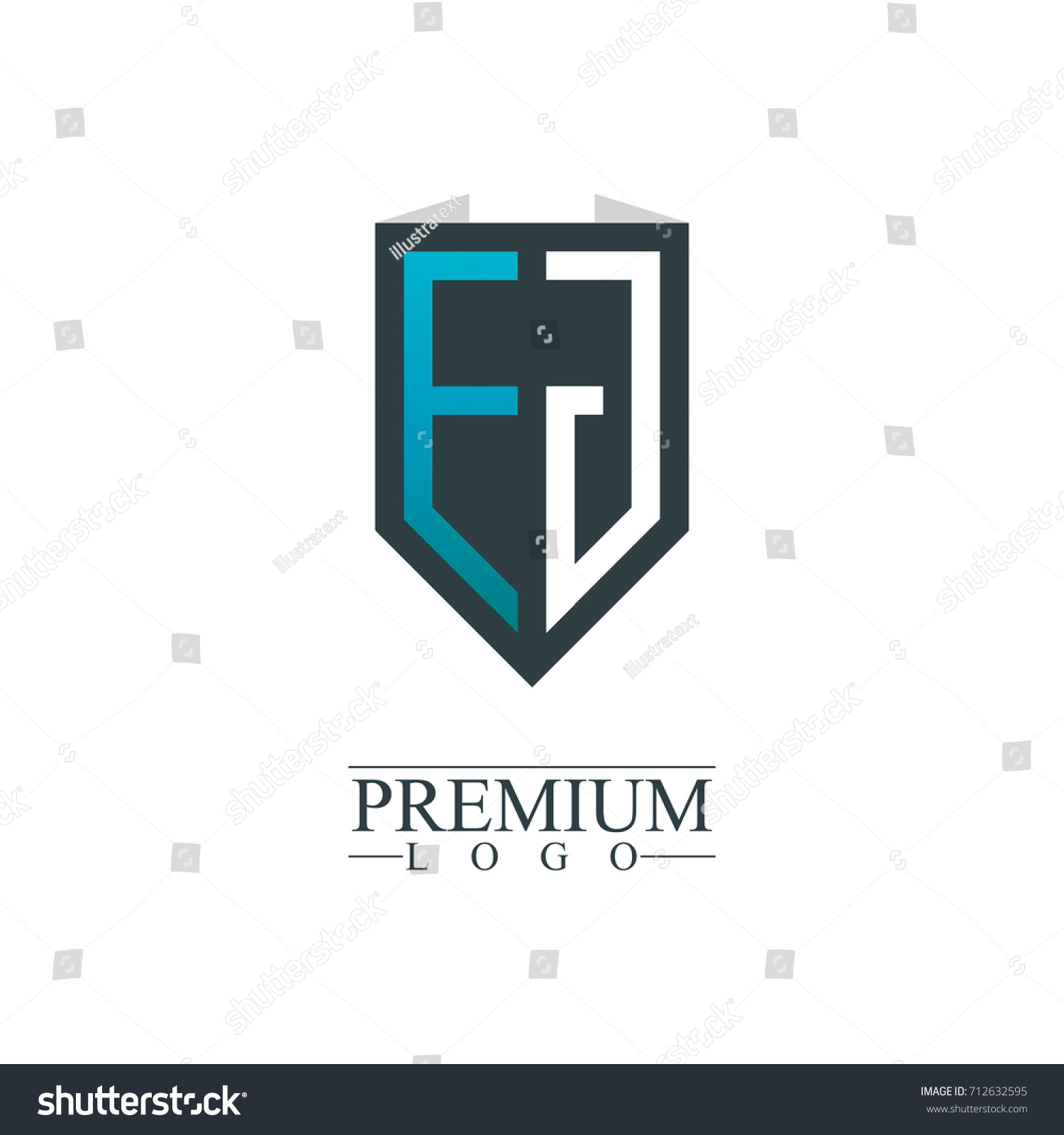 Initial Letter Ej Company Design Logo Stock Vector (Royalty Free ...
