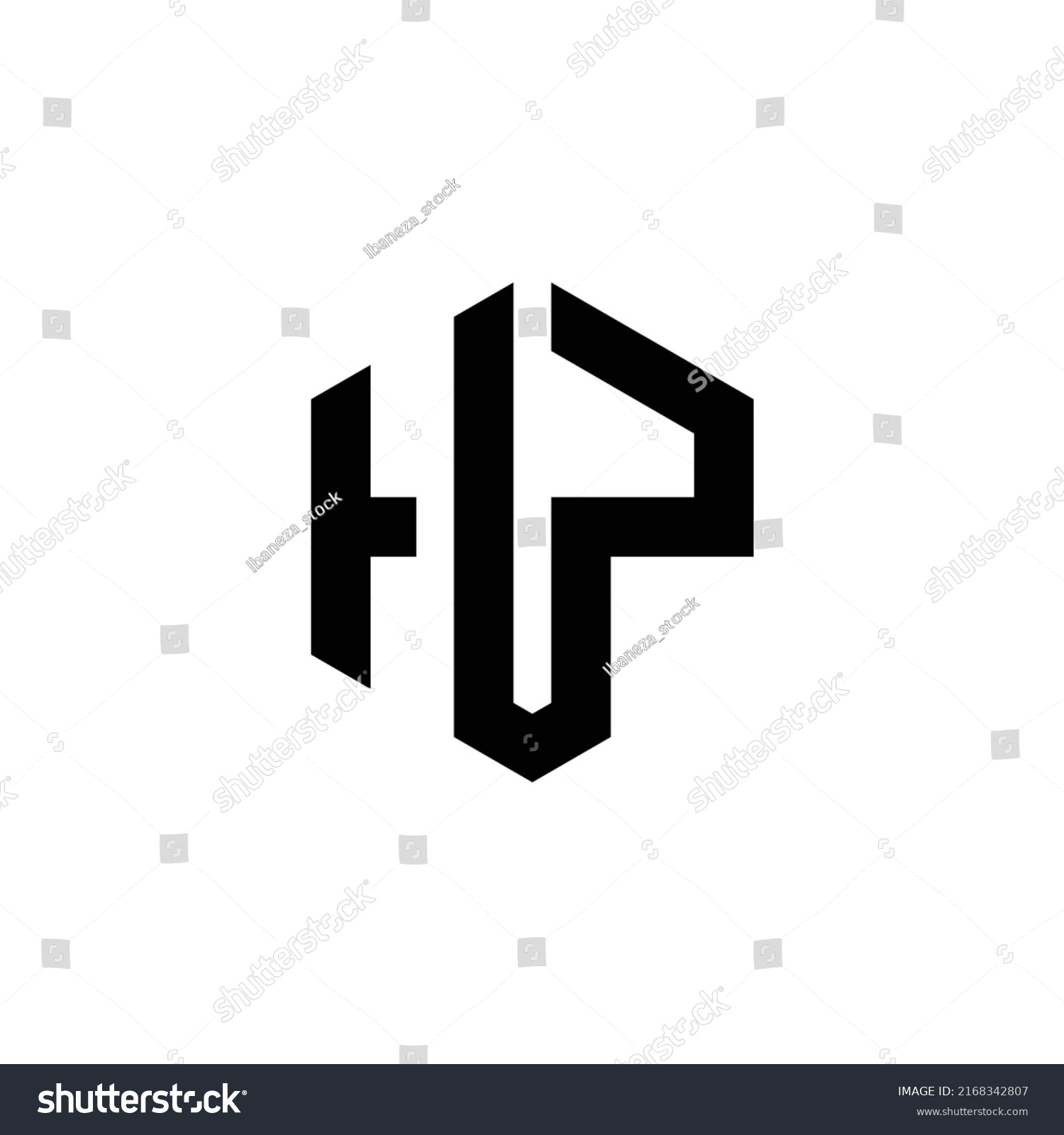 Initial Letter H P Logo Looping Stock Vector (Royalty Free) 2168342807 ...