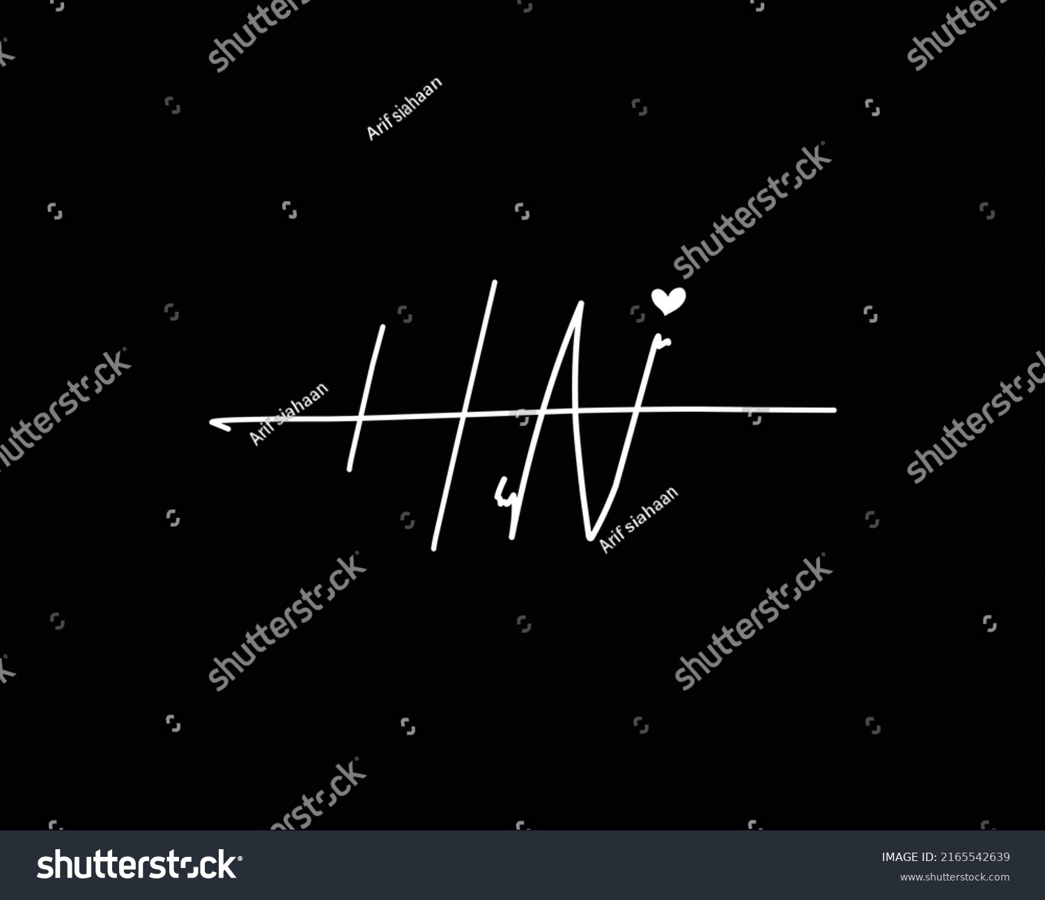 Initial Letter Hn Logo Handwritten Signature Stock Vector (Royalty Free ... Initial Letter Hn Logo Handwritten Signature Stock Vector (Royalty Free ...