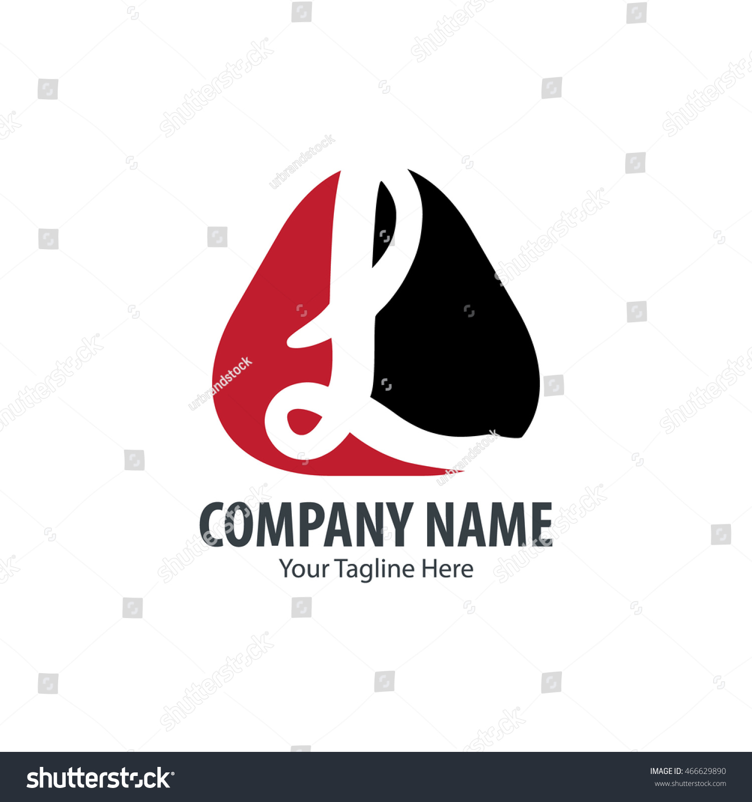 Initial Letter L Rounded Triangle Logo Stock Vector (Royalty Free ...