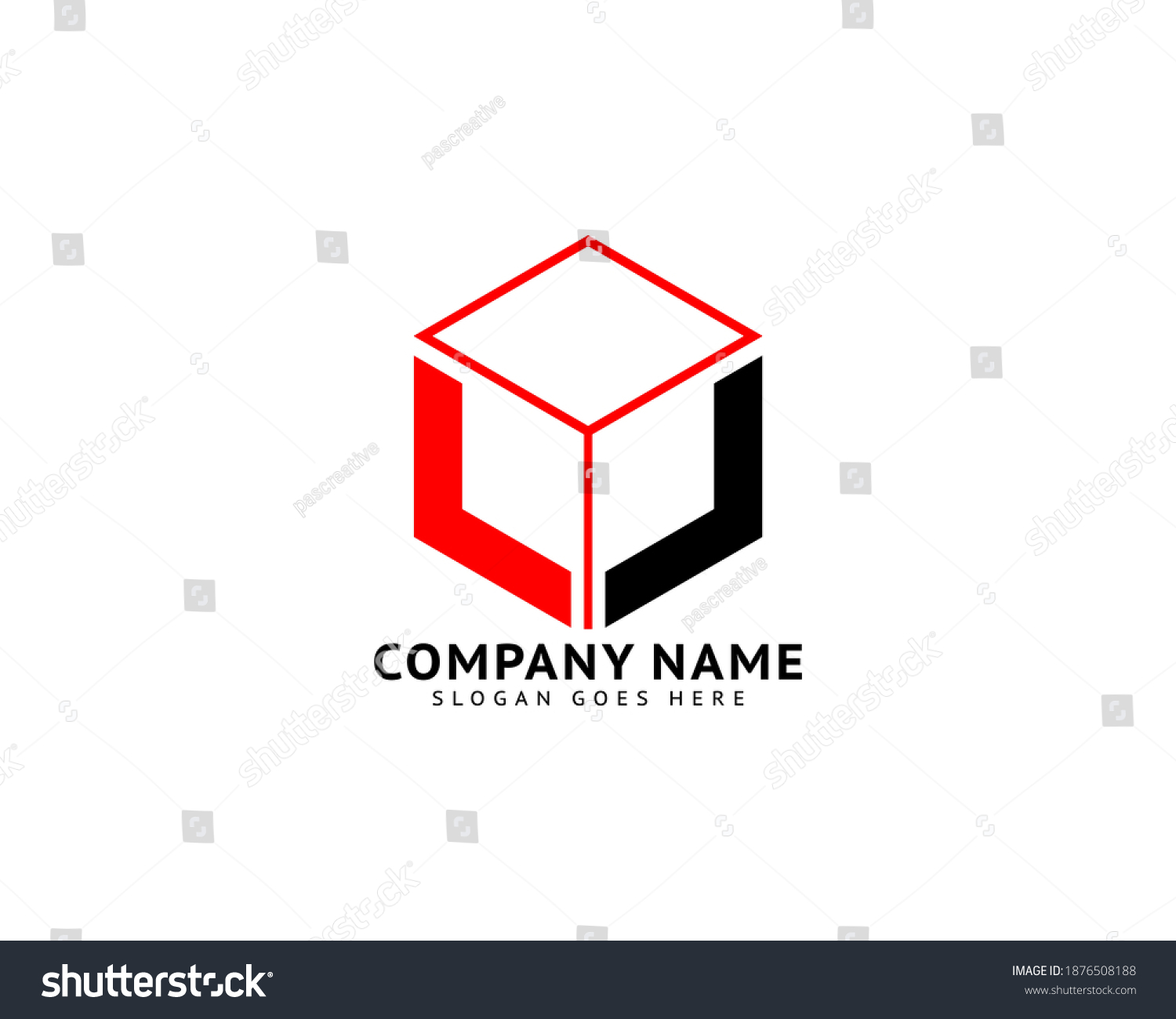 Initial Letter Ll Logo Template Design Stock Vector (Royalty Free ...