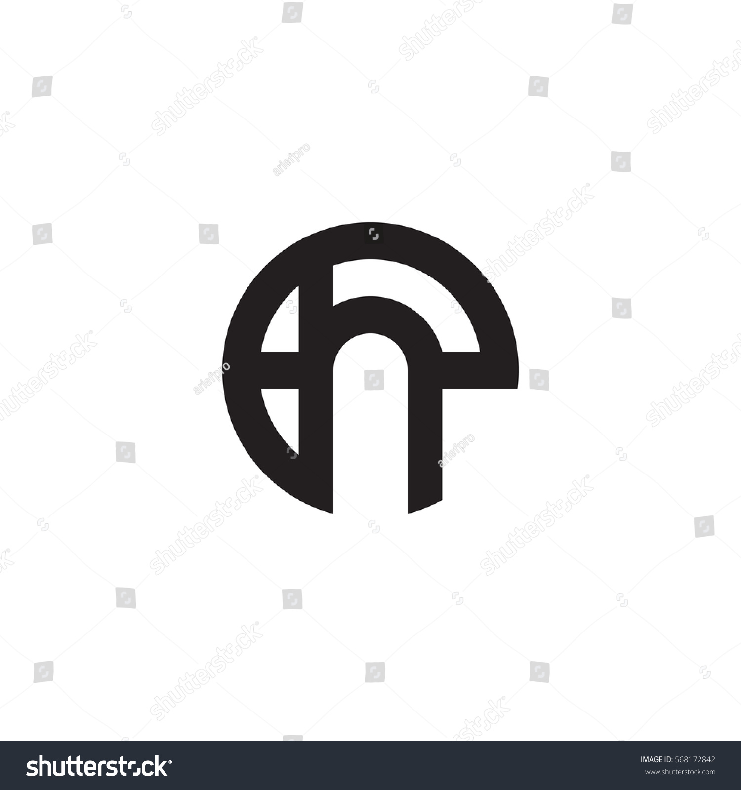 Initial Letter Logo Eh He H Stock Vector (Royalty Free) 568172842 ...