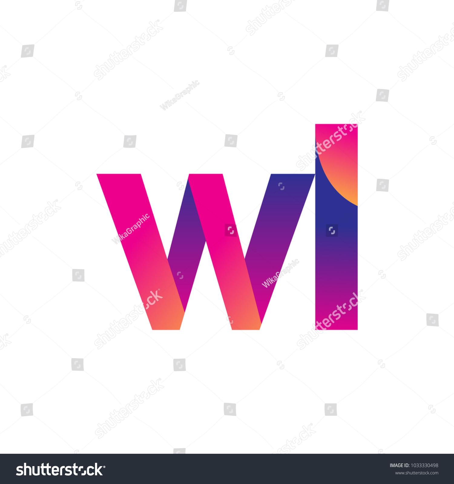 Initial Letter Wl Logo Lowercase Magenta Stock Vector (Royalty Free ... Initial Letter Wl Logo Lowercase Magenta Stock Vector (Royalty Free ...
