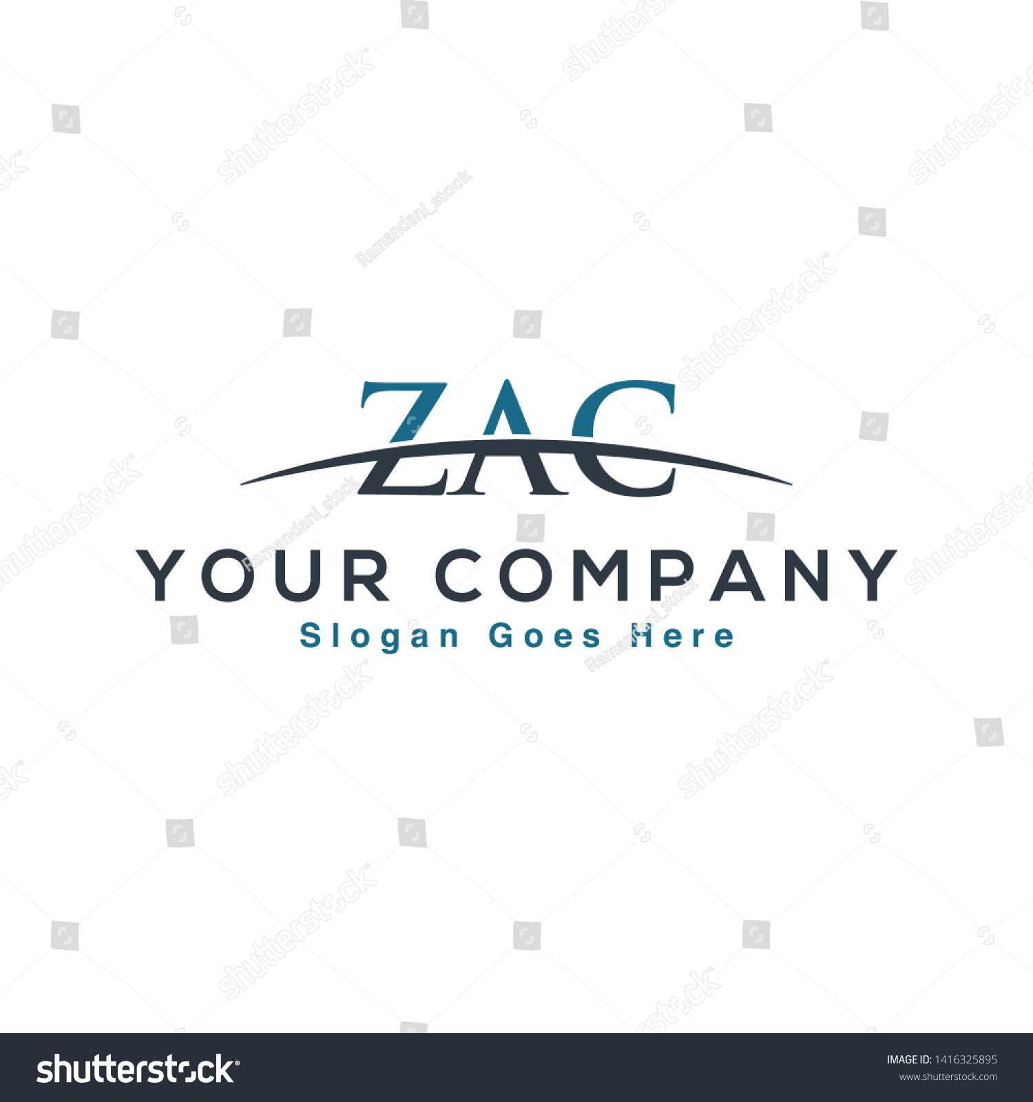 Initial Letter Zac Overlapping Movement Swoosh Stock Vector (Royalty ... Initial Letter Zac Overlapping Movement Swoosh Stock Vector (Royalty ...