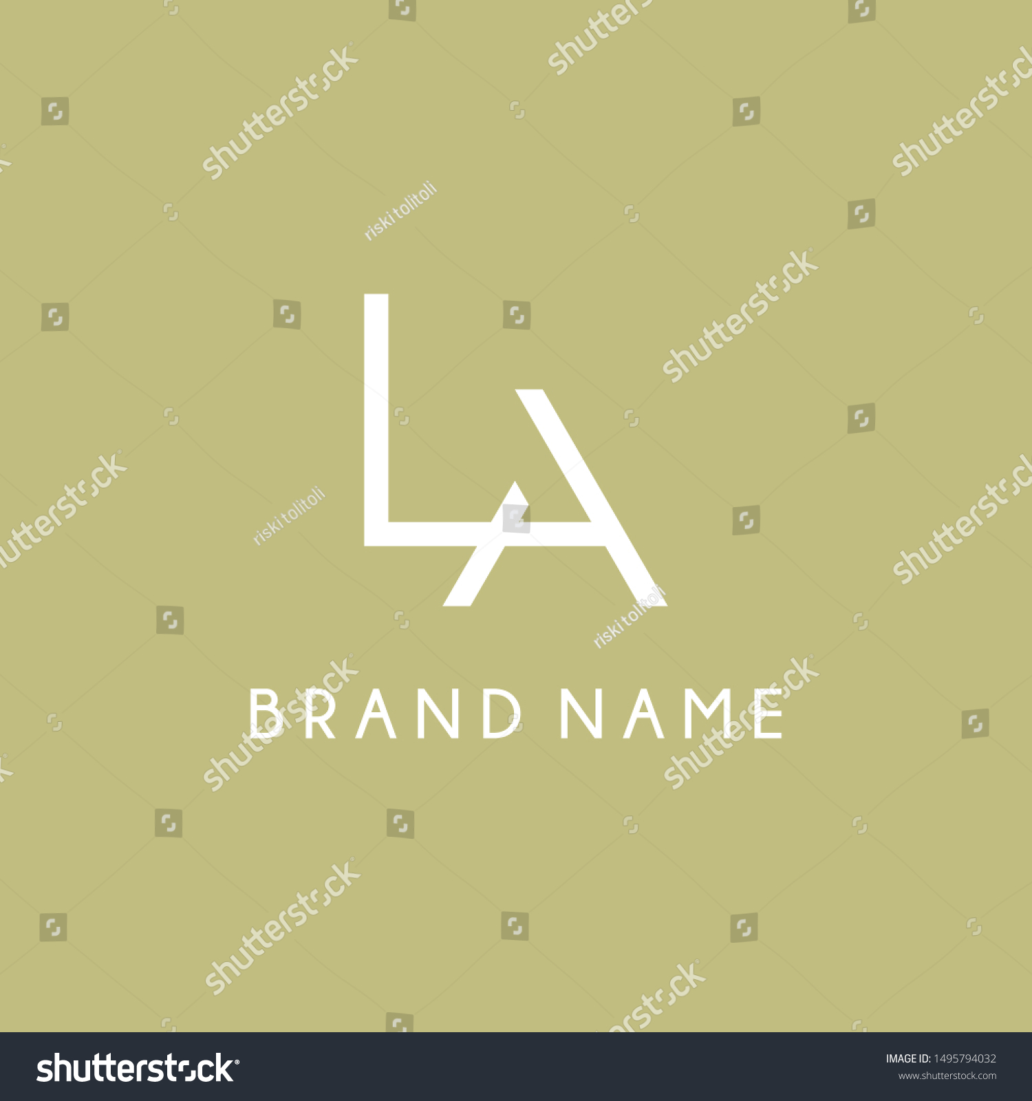 Initialletters L Monogram Vector Logo Stock Vector (Royalty Free ...