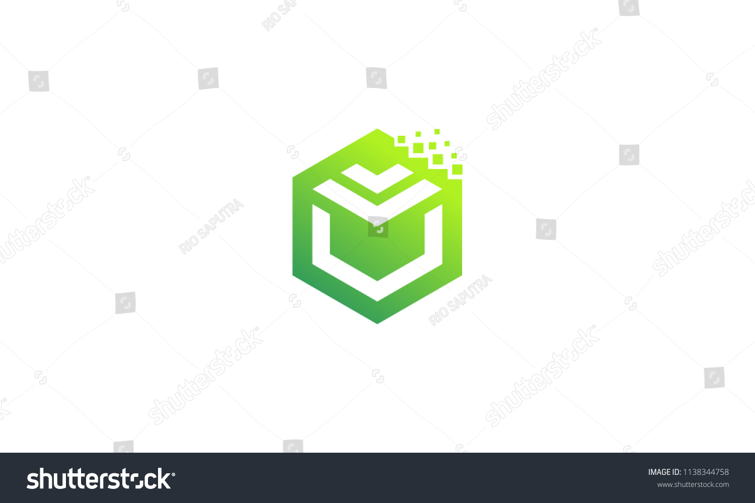 Initial Logo Design Icon Vvv Stock Vector (Royalty Free) 1138344758