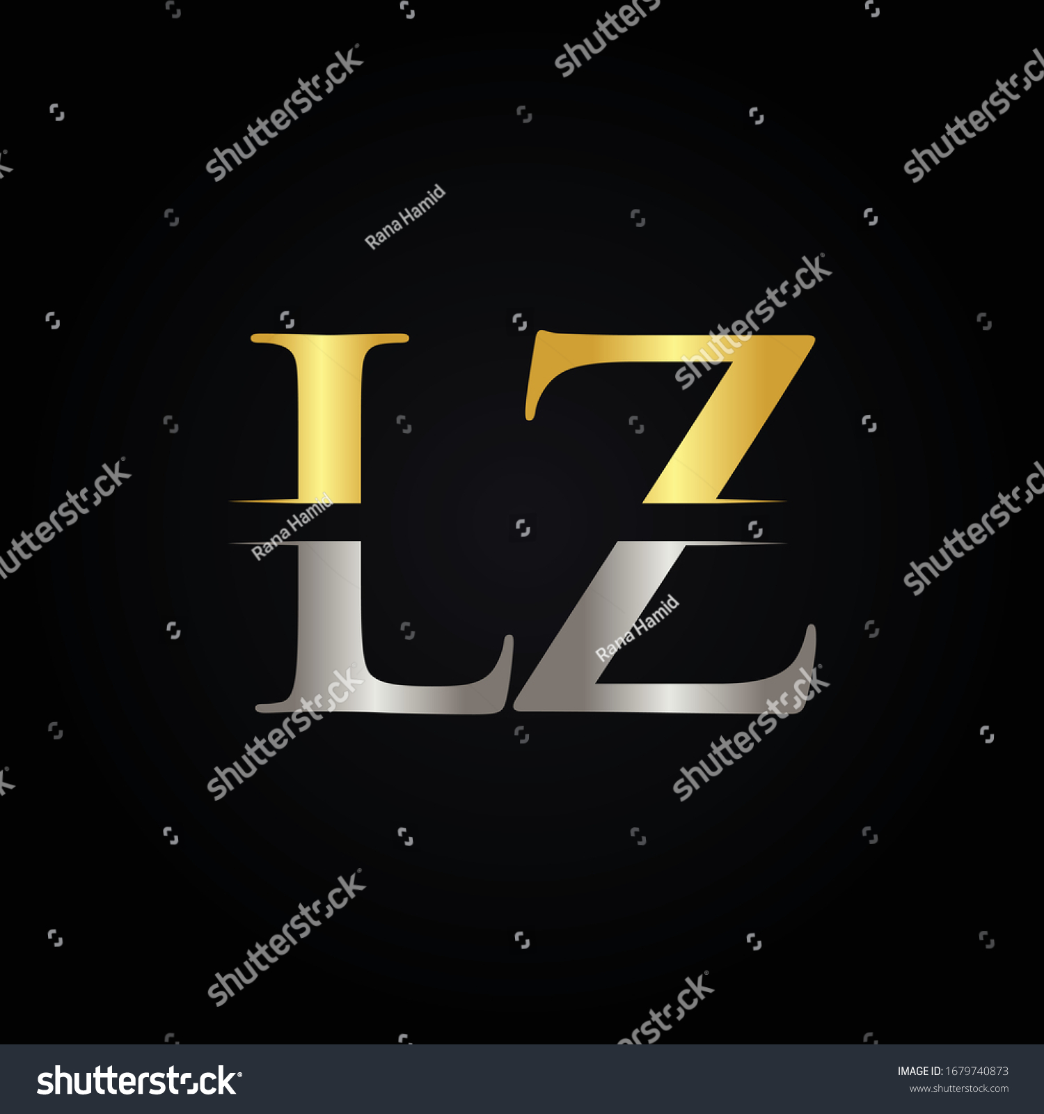 Initial Lz Letter Logo Design Vector Stock Vector (Royalty Free) 1679740873 Initial Lz Letter Logo Design Vector Stock Vector (Royalty Free) 1679740873