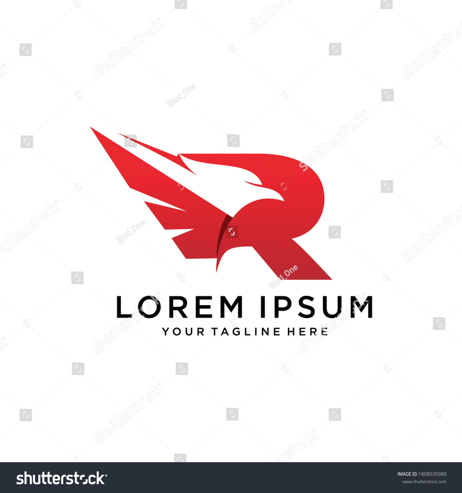 897 imágenes de Eagle r logo - Imágenes, fotos y vectores de stock ...