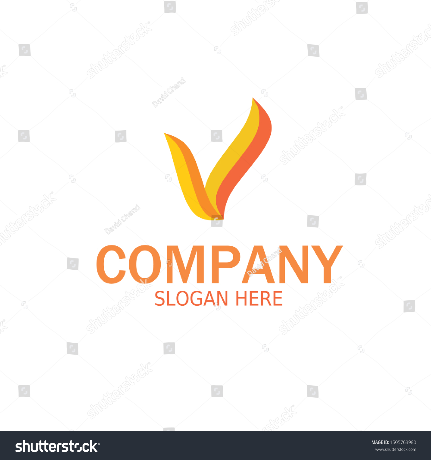 Initial V Logo Monogram Design Template Stock Vector (Royalty Free ...