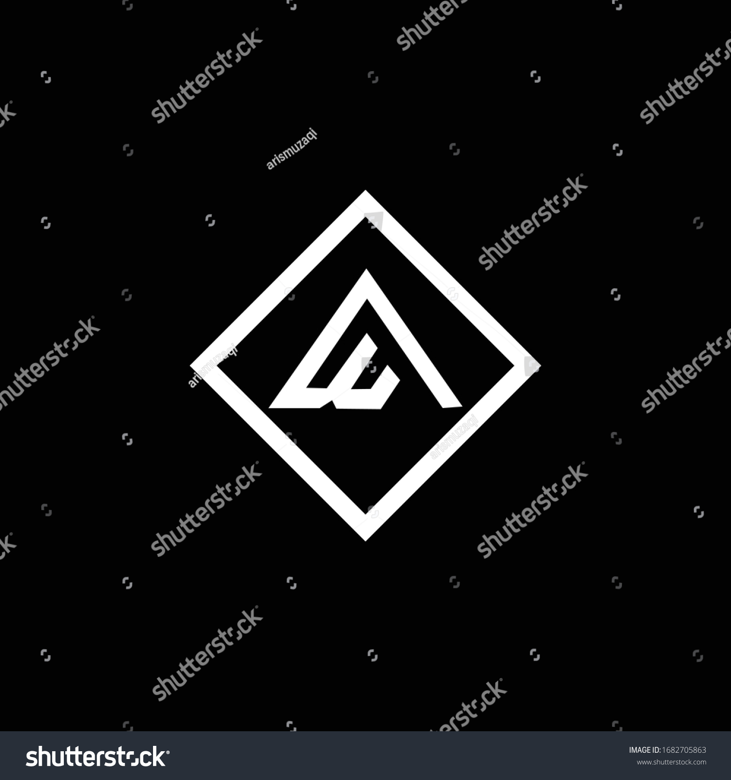 Initials Clean Elegant Modern Logo Stock Vector (Royalty Free ...