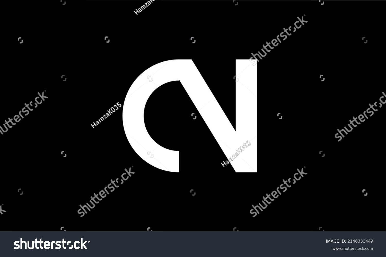 Initials Alphabet Logo Icon Vector Cv Stock Vector (Royalty Free ...