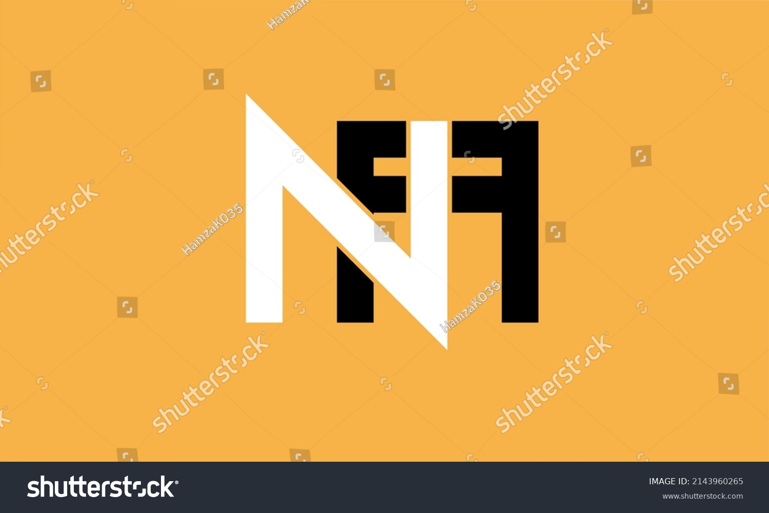 Initials Alphabet Logo Icon Vector Na Stock Vector (Royalty Free ...