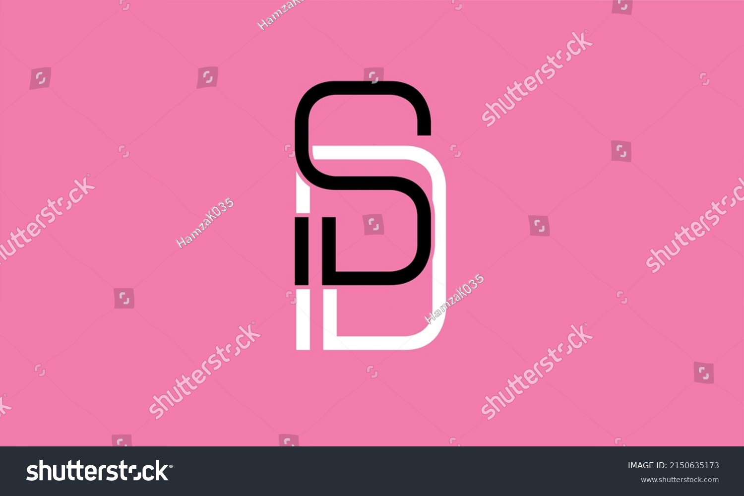 Initials Alphabet Logo Icon Vector Sd Stock Vector (Royalty Free ...