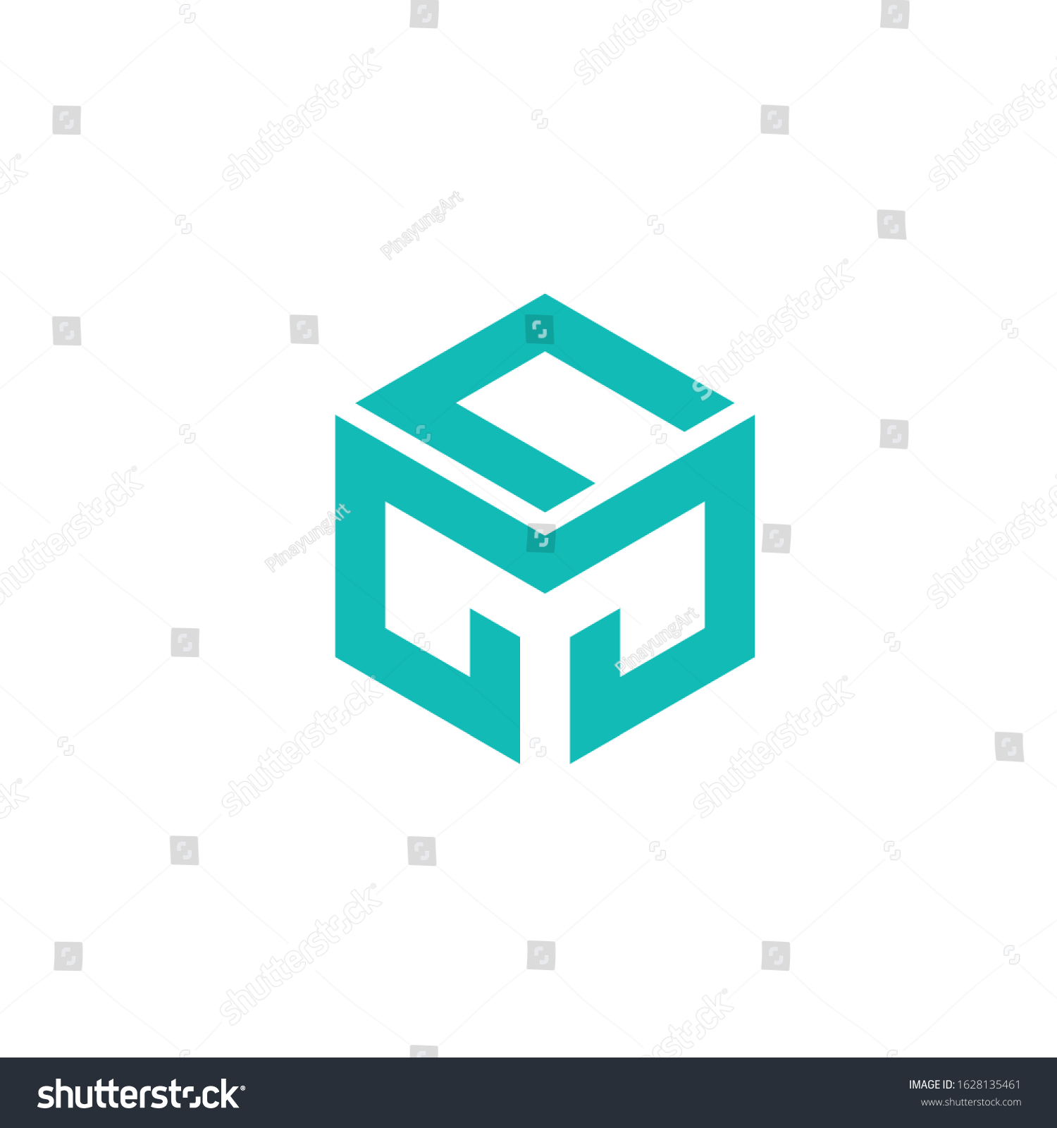Initials Cmmc Hexagon Logo Icon Vector Stock Vector (Royalty Free ...