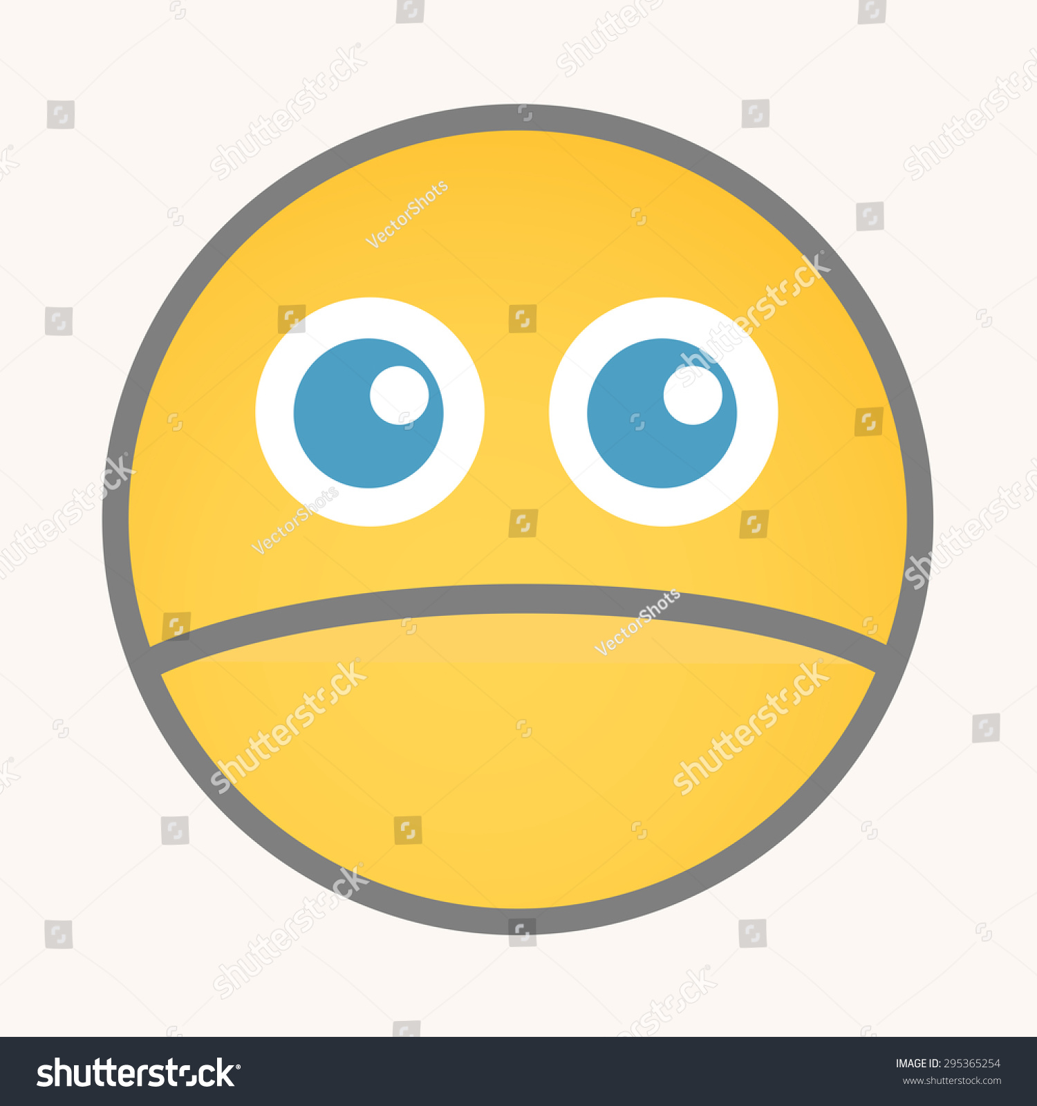 Innocent Cartoon Smiley Vector Face : image vectorielle de stock (libre ...