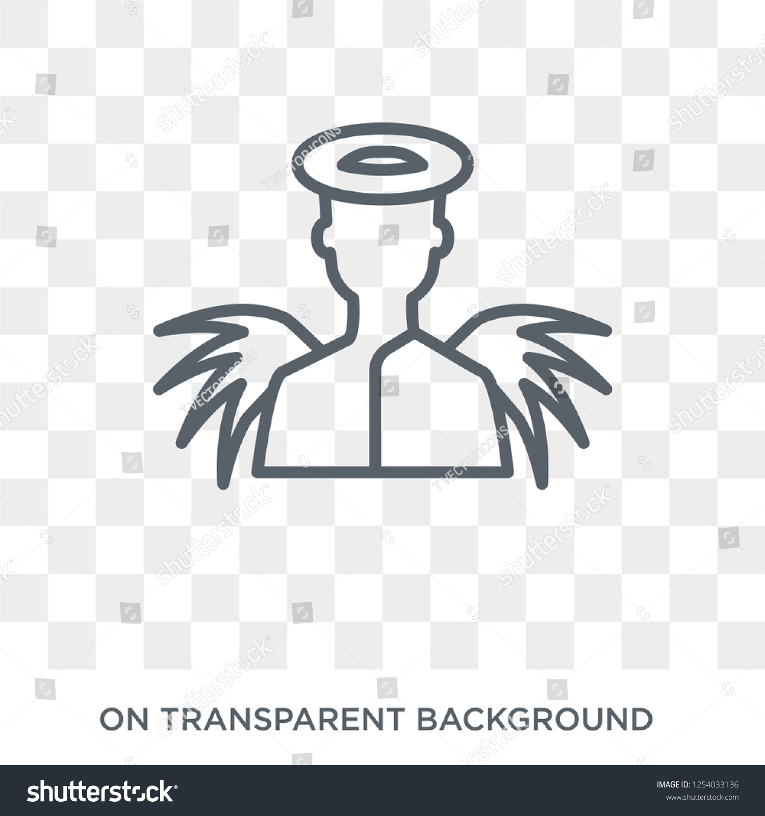 Innocent Icon Trendy Flat Vector Innocent Stock Vector Royalty Free 1254033136 Shutterstock