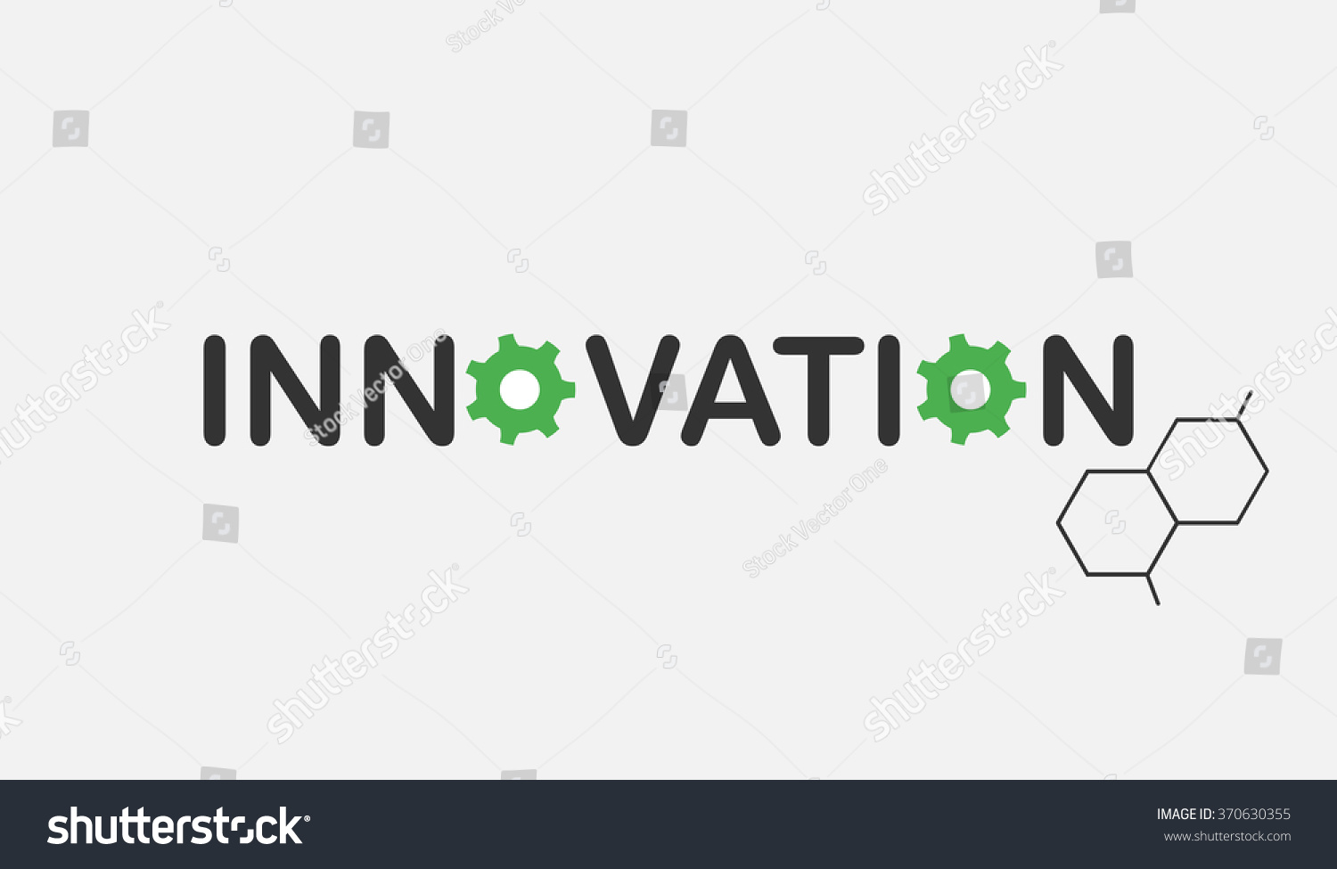 Innovation Logo Template Stock Vector (Royalty Free) 370630355