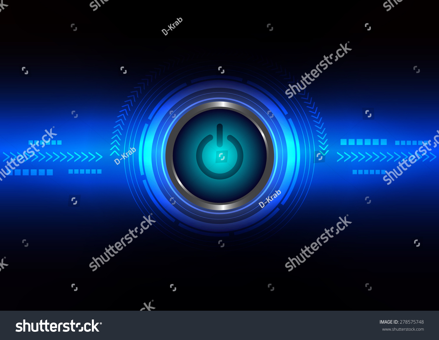 Innovation Switch Technology Abstract Vector Illustration Stock Vector ...