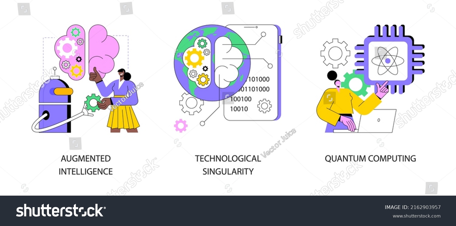 Innovative Information Technology Abstract Concept Vector Stock Vector ...