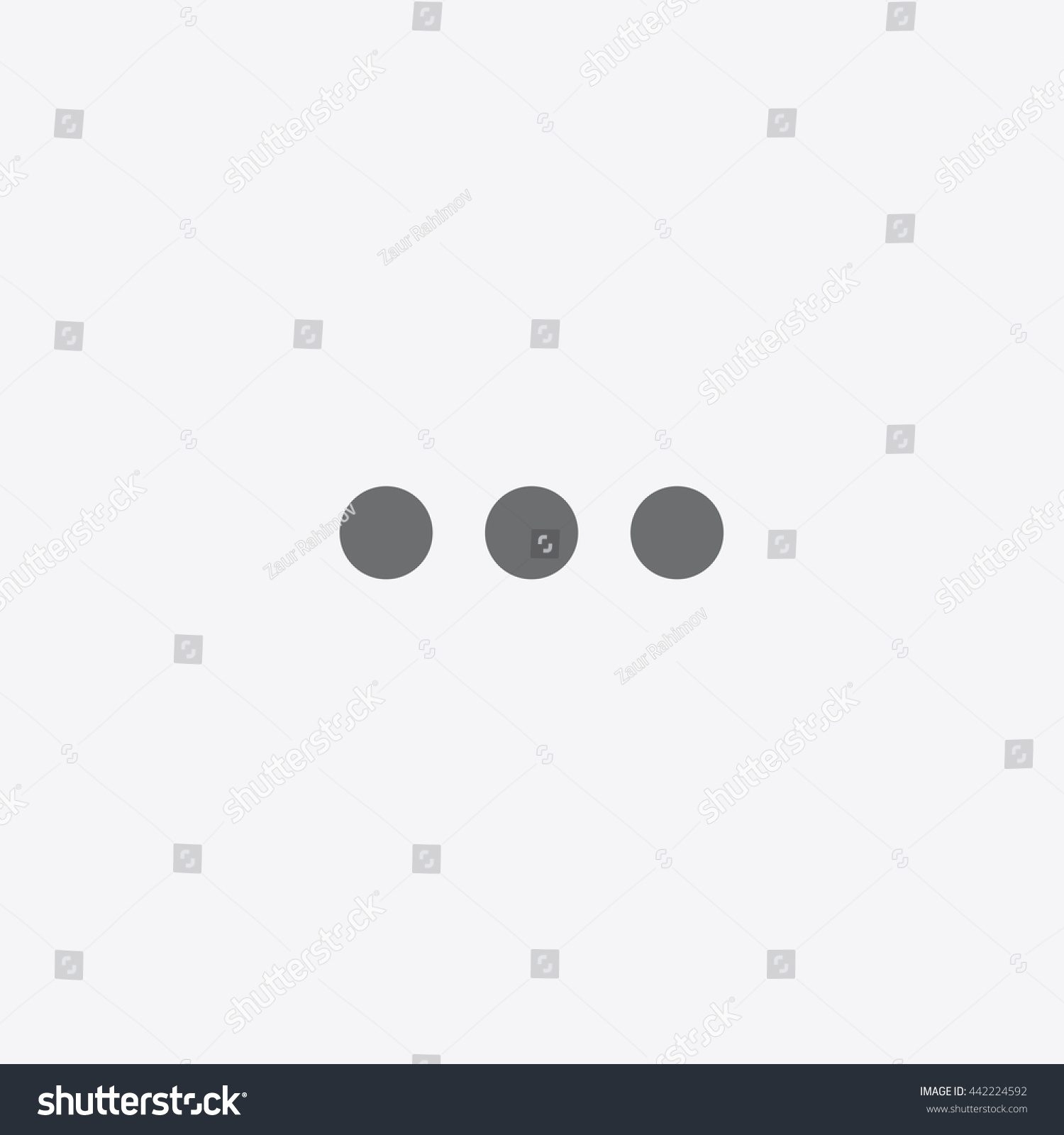 Instagram Menu Icon Vector Gradient Background Stock Vector (Royalty ...
