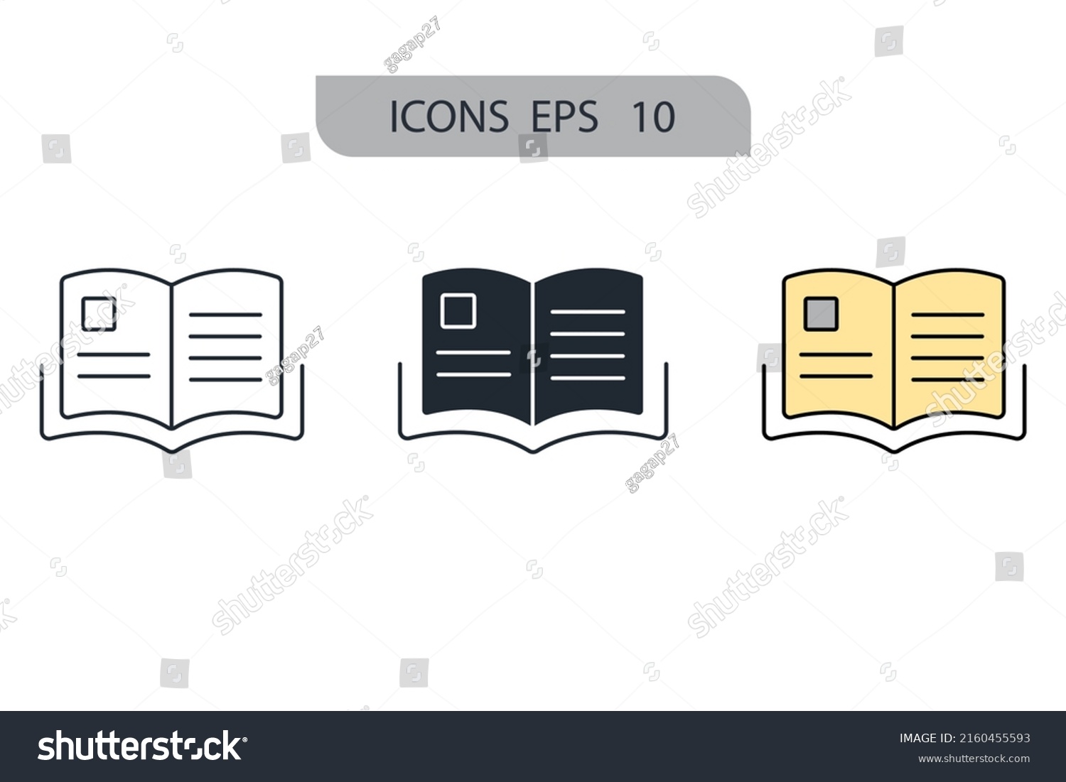 Instruction Icons Symbol Vector Elements Infographic Stock Vector ...