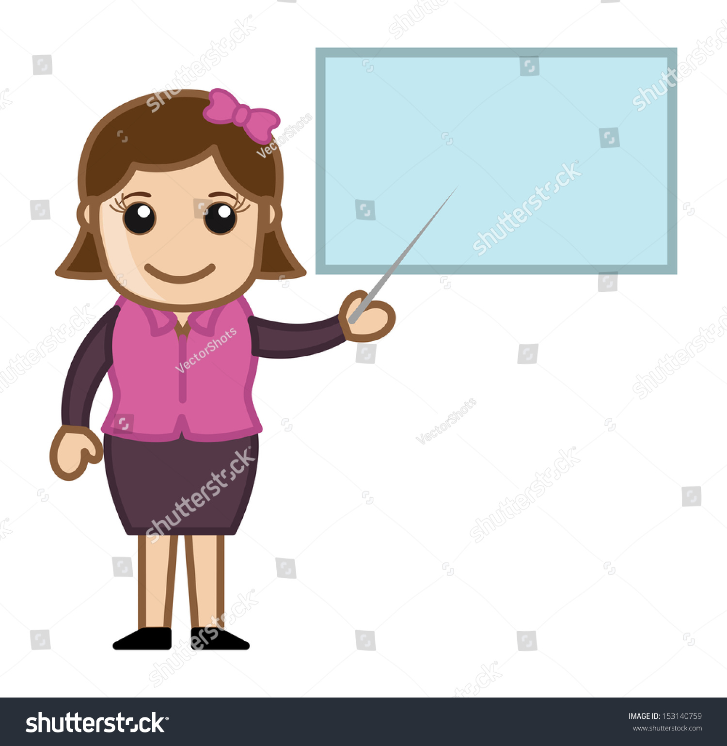 Instructor Cartoon Business Vector Illustrations: vector de stock ...