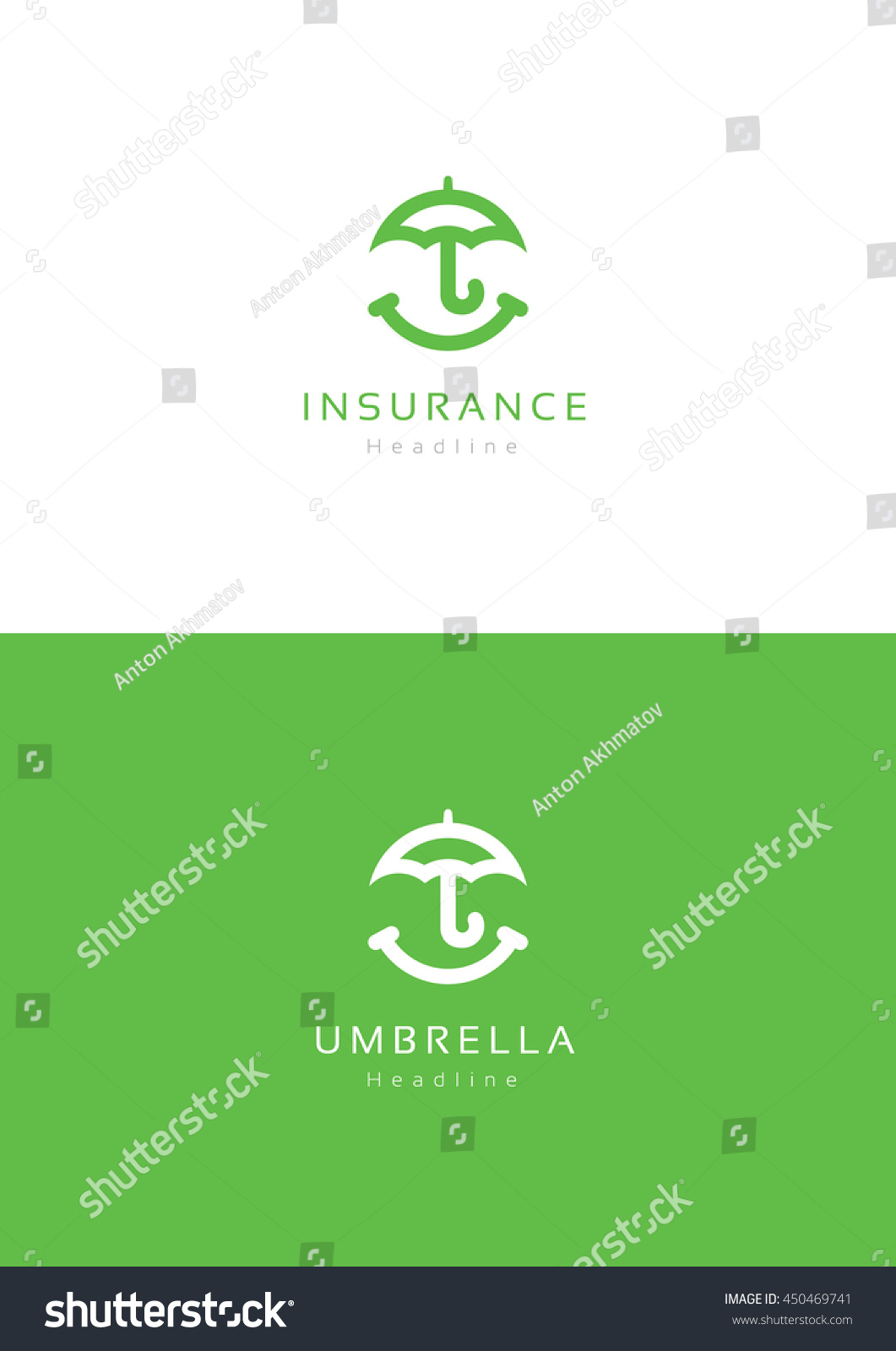 Insurance Logo Template Stock Vector (Royalty Free) 450469741 ...