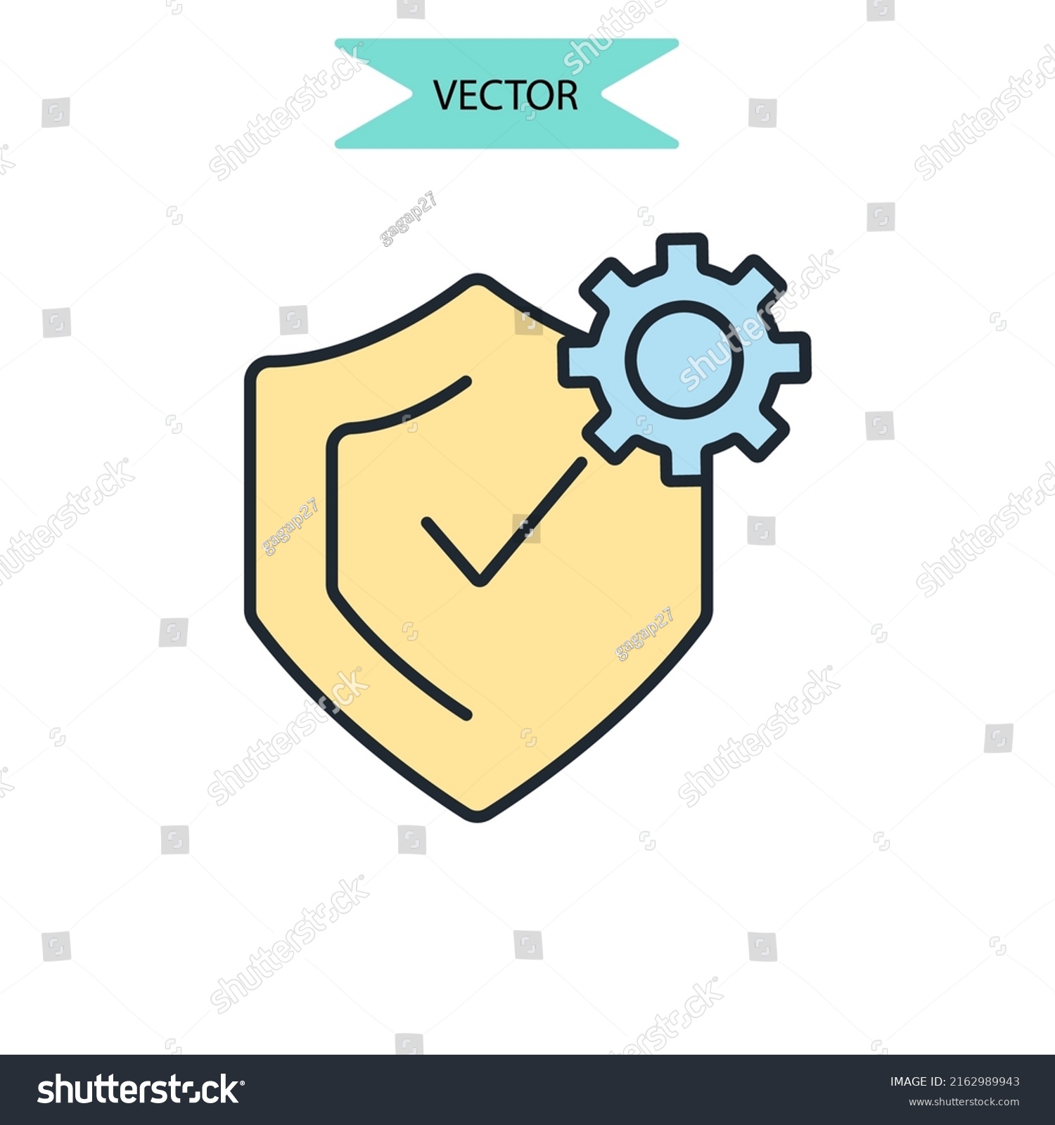 Integrity Icons Symbol Vector Elements Infographic Stock Vector ...