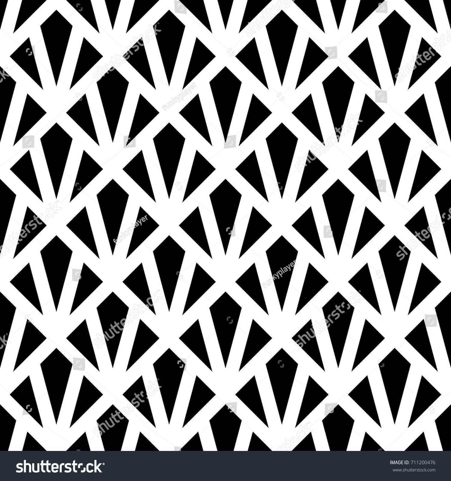 Interlocking Polygons Tessellation Background Image Repeated Stock