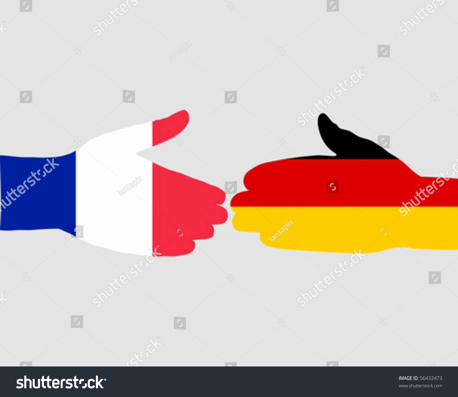 International Handshake Stock Vector (Royalty Free) 56432473 | Shutterstock