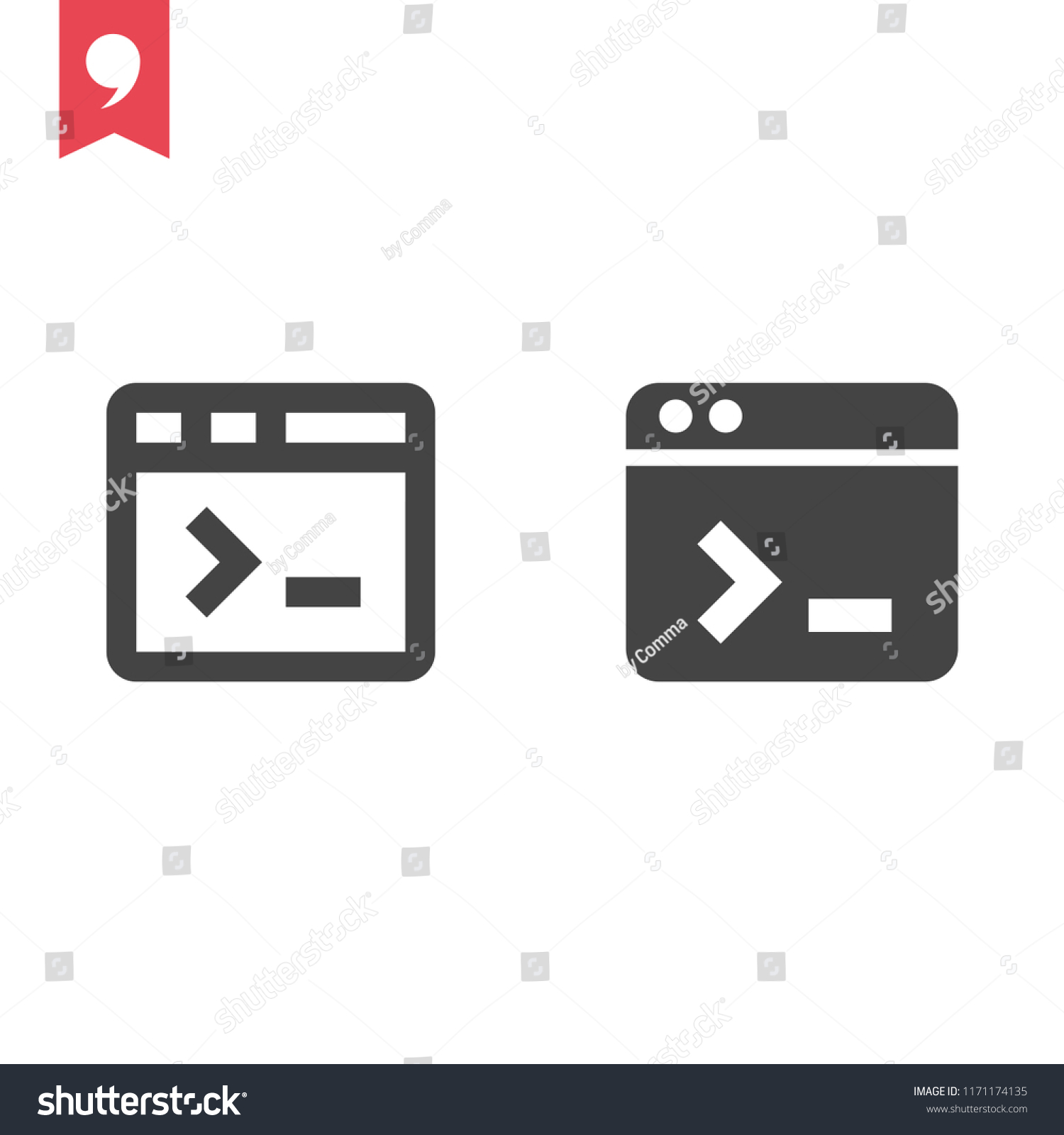 Internet File Vector Icon Website Symbol Stock Vector (Royalty Free ...