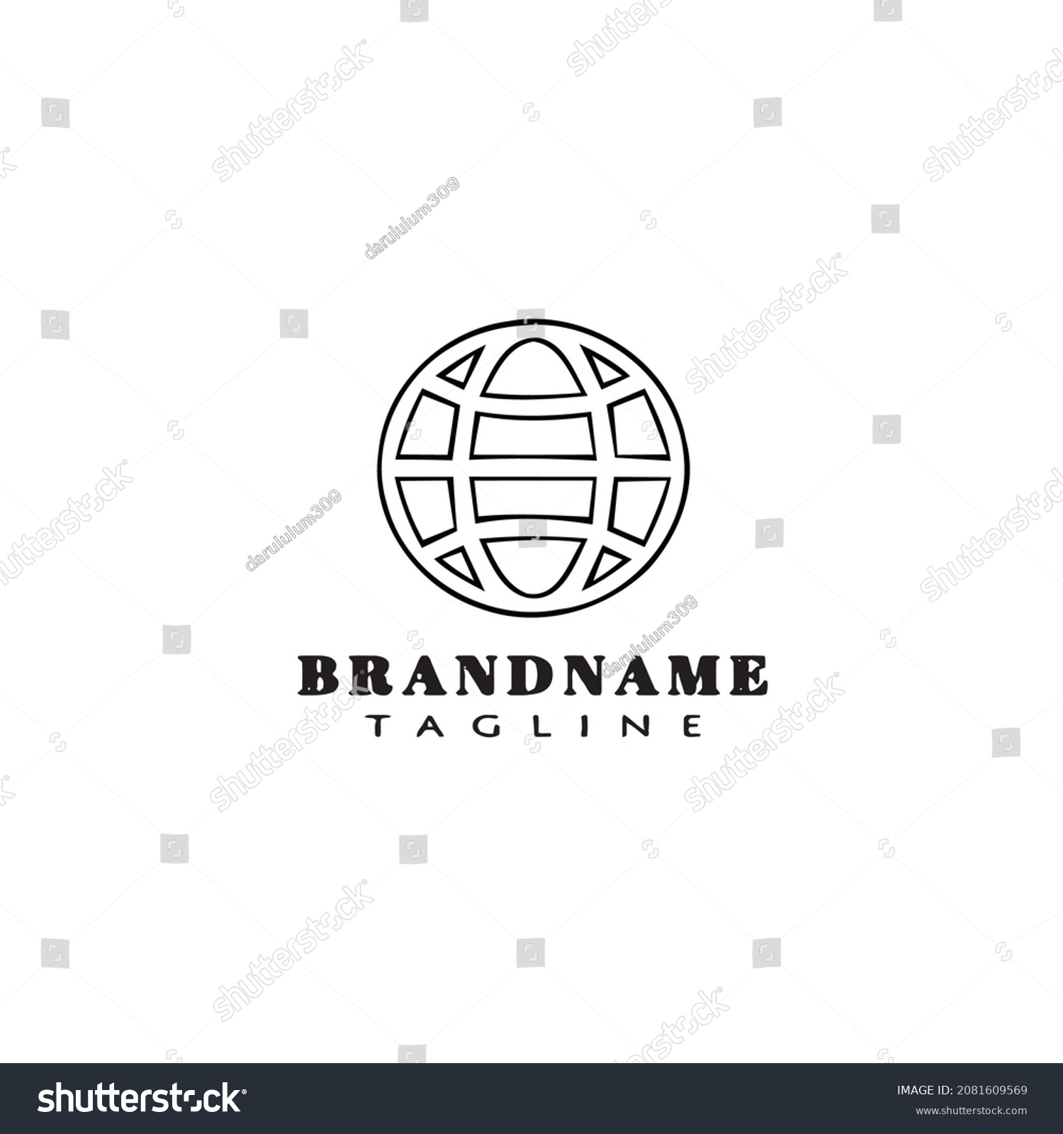 Internet Logo Icon Design Template Modern Stock Vector (Royalty Free ...