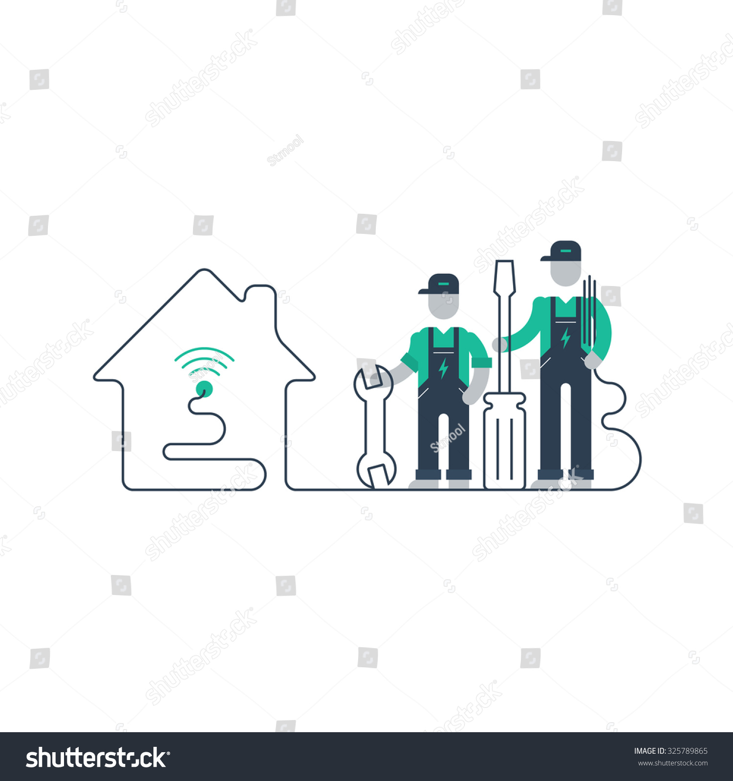 23,947 Installing internet Stock Illustrations, Images & Vectors ...