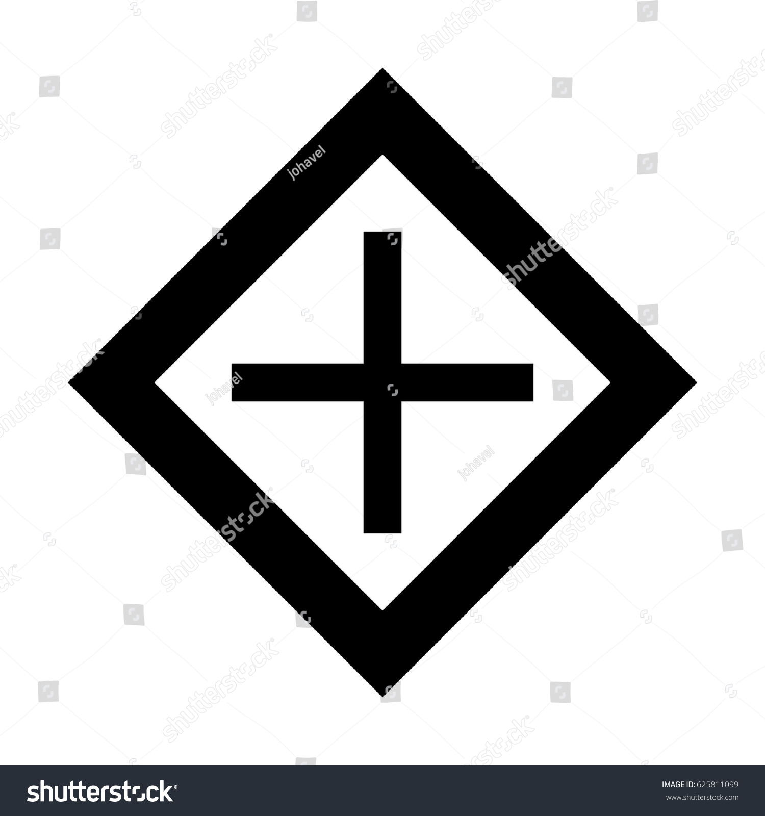 Intersection Road Traffic Signal 库存矢量图（免版税）625811099 | Shutterstock