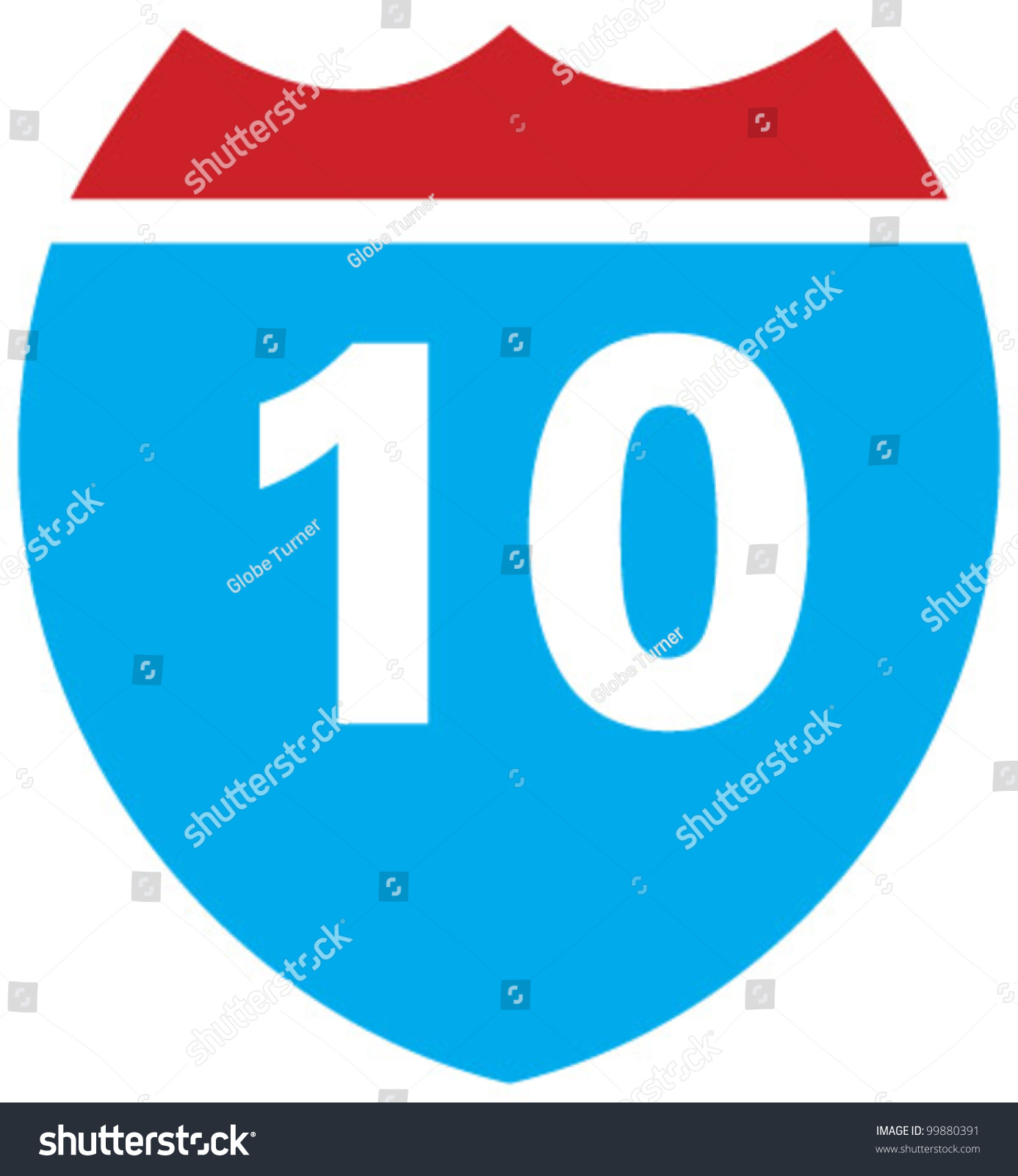 Interstate 10 Logo