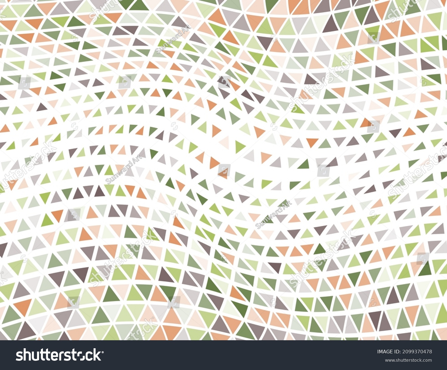 Intricate Triangles Halftone Wallpaper Triangular Fade Stock Vector ...